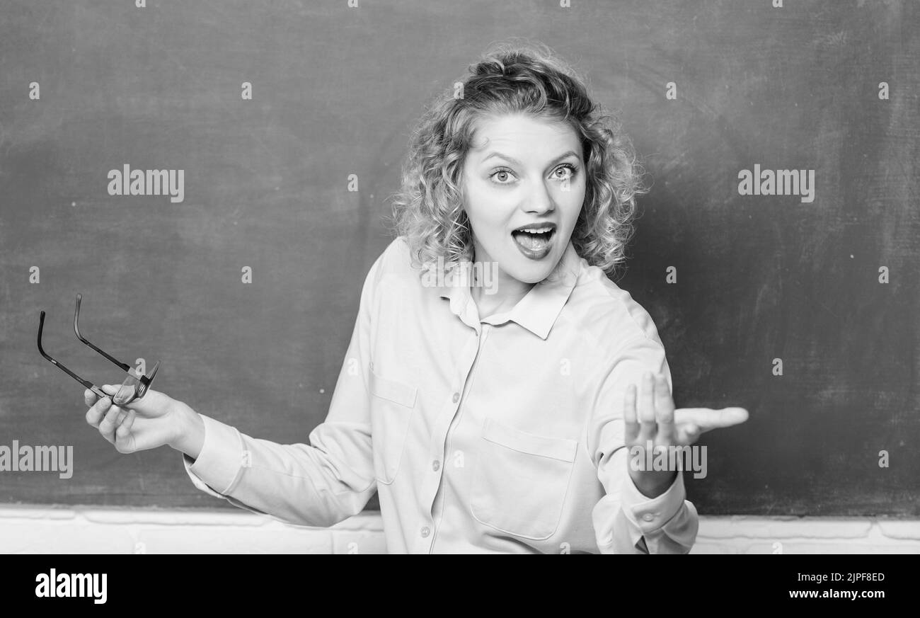 Formal informal and nonformal education. speaking student with glasses ...