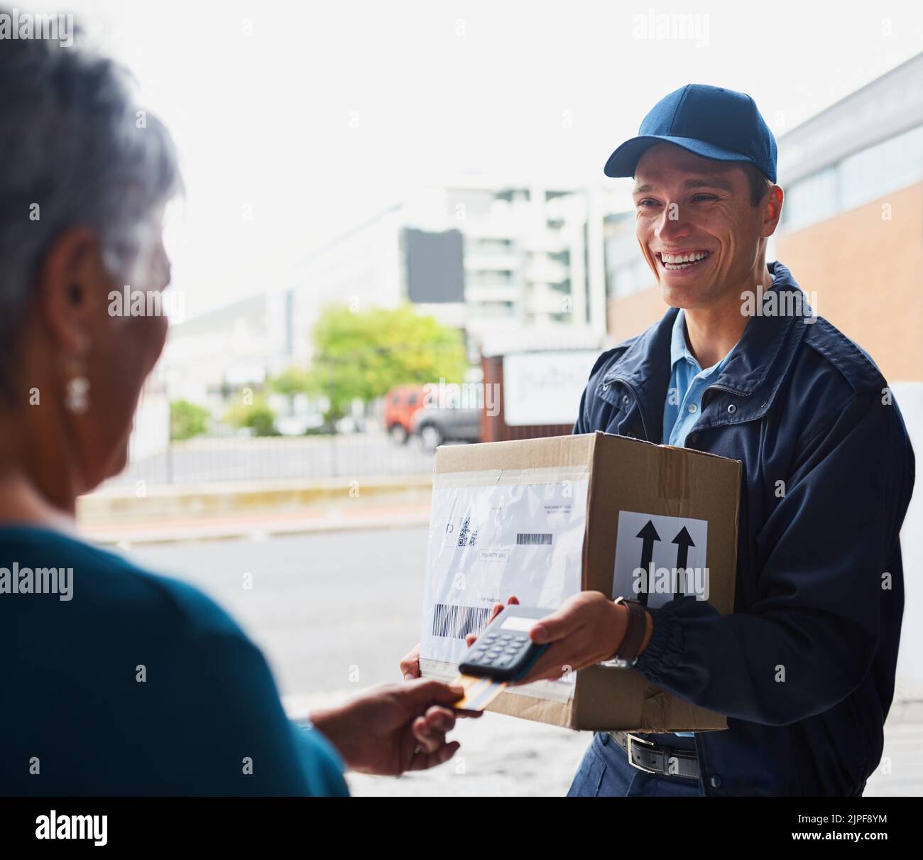 Receiving a card hi-res stock photography and images - Alamy