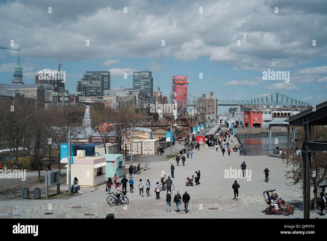Montreal the old port hi-res stock photography and images - Alamy