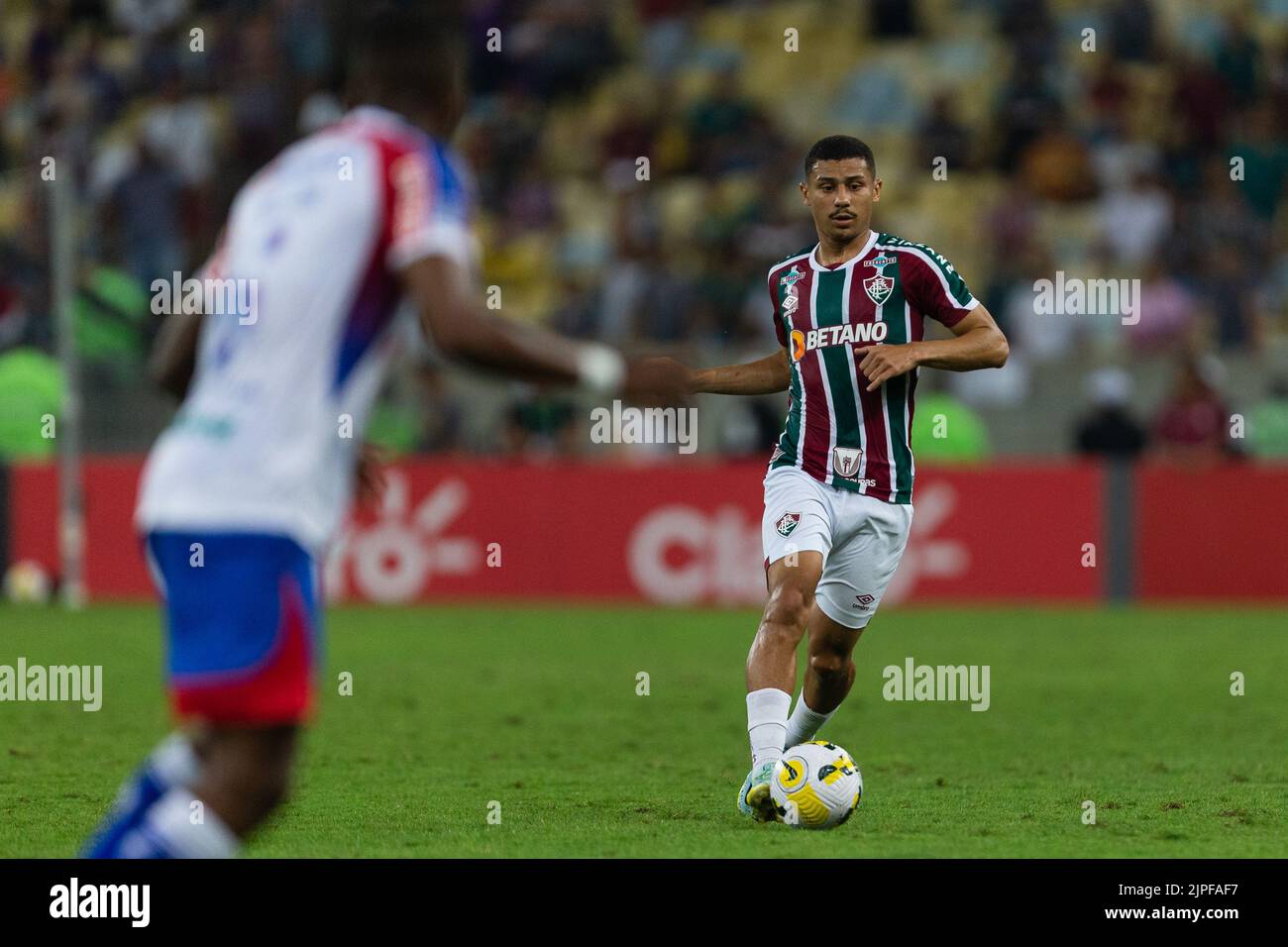 Rio de Janeiro, Brazil.. 17th Aug, 2022. ANDRE TRINDADE of Fluminense ...