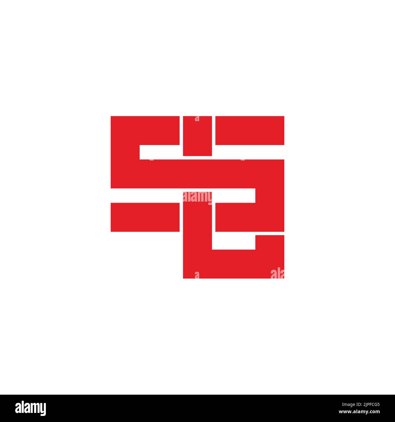 letter sl linked overlap geometric logo vector Stock Vector Image & Art ...