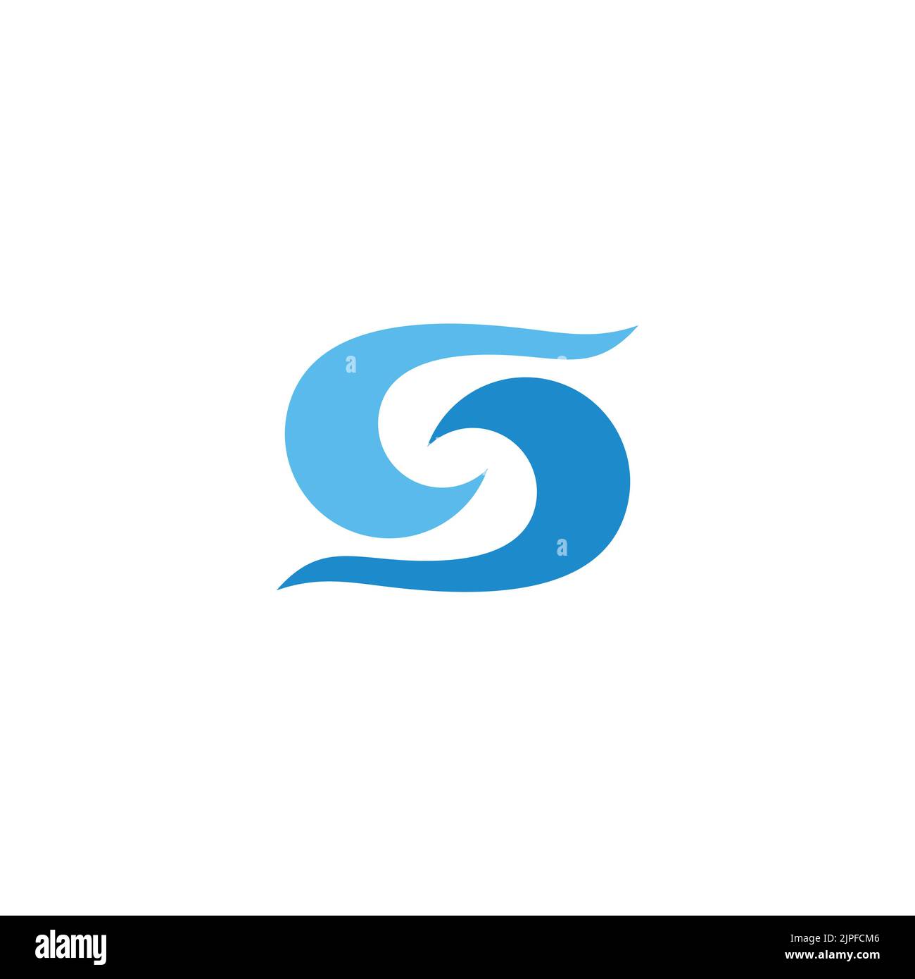 letter s curves waves symbol logo vector Stock Vector Image & Art - Alamy