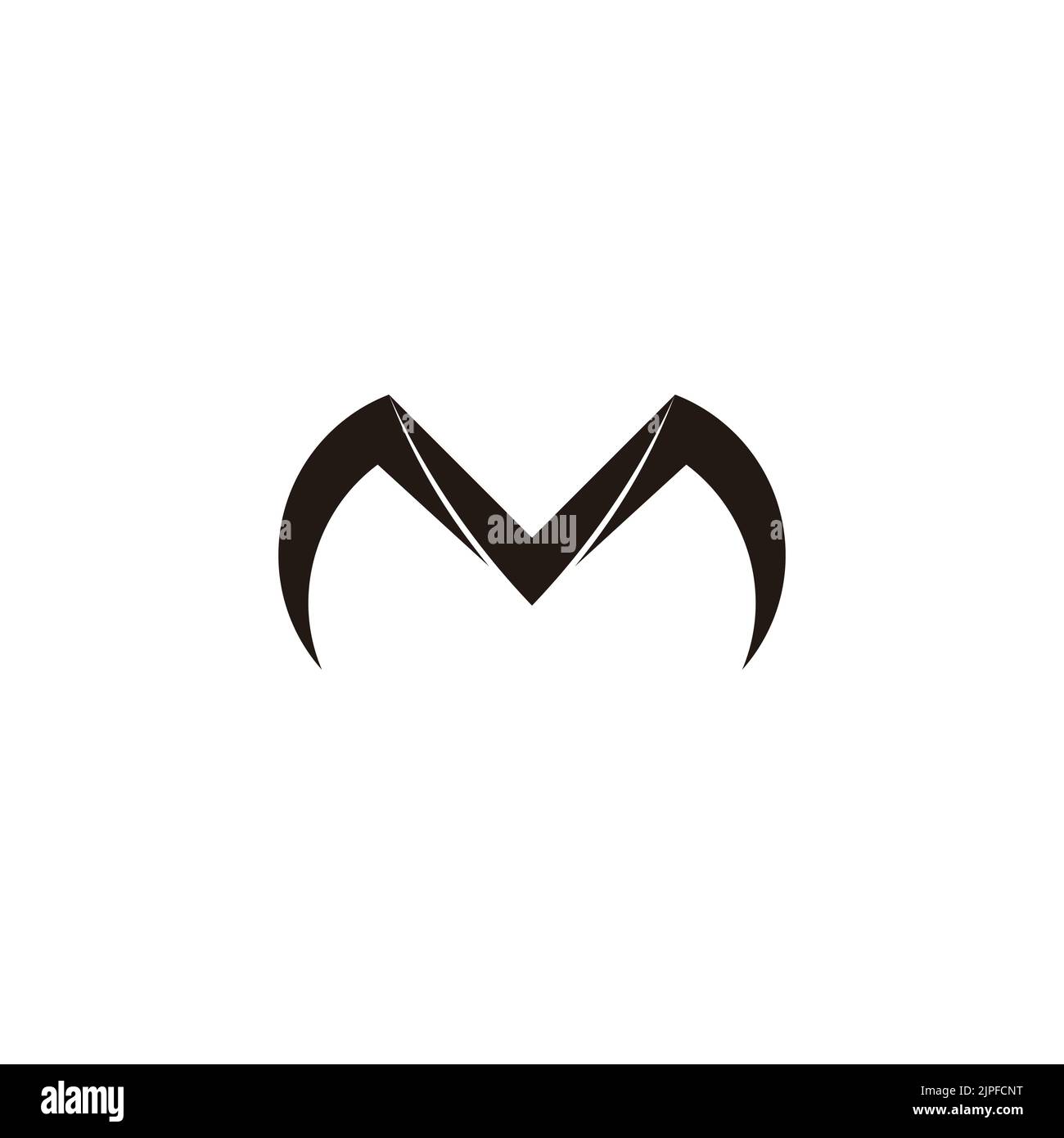 letter mv simple geometric logo vector Stock Vector Image & Art - Alamy