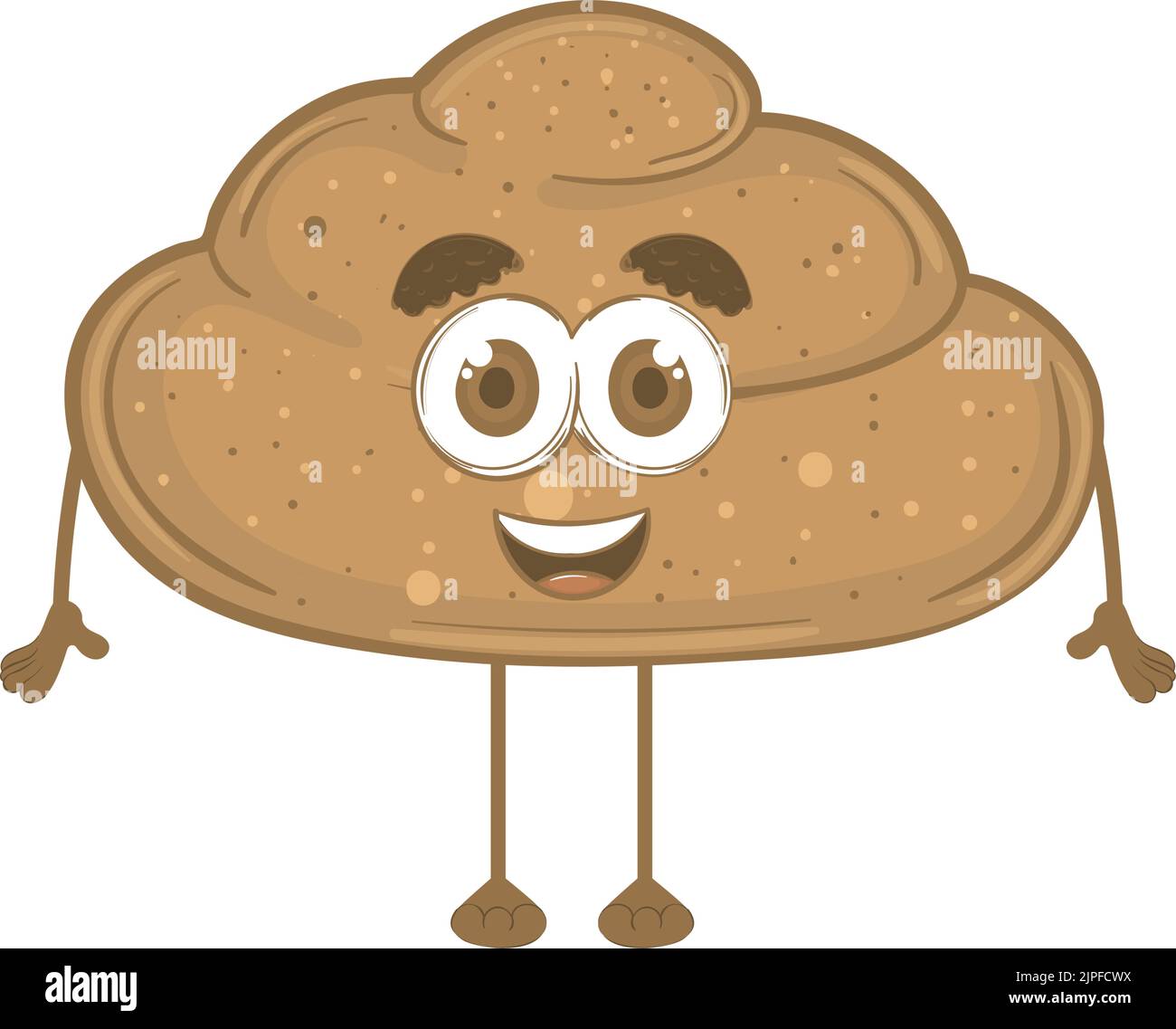 Isolated sweet bread cartoon kawaii Bakery product Vector Stock Vector ...