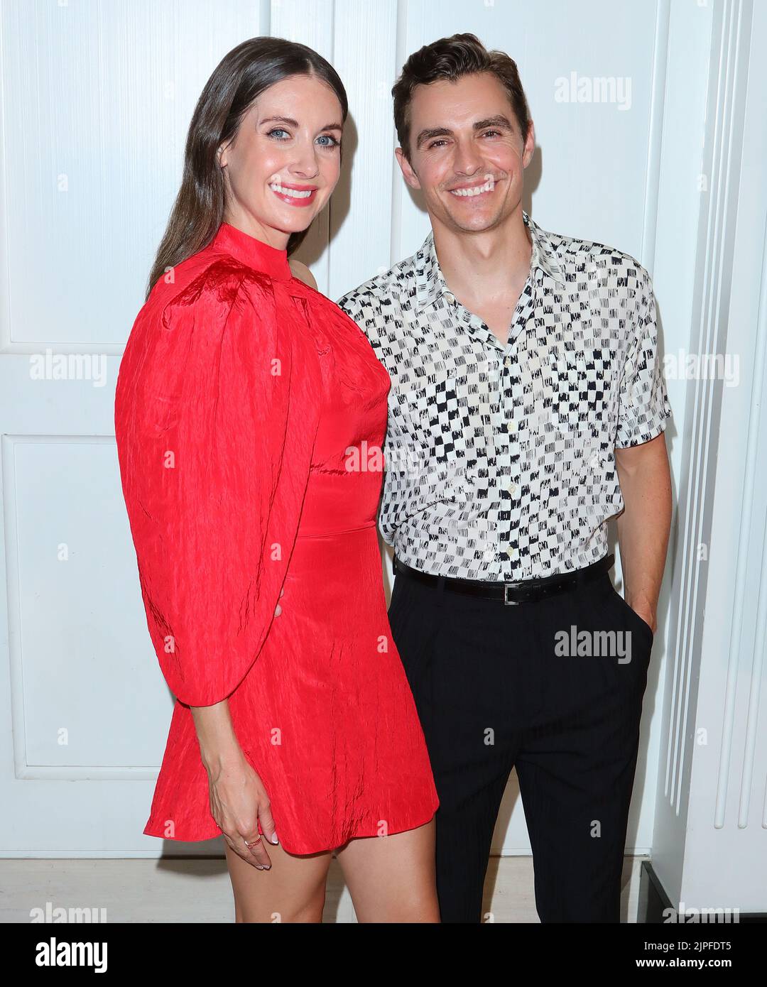 Alison Brie, Dave Franco arrives at Spin Me Round Special Screening ...