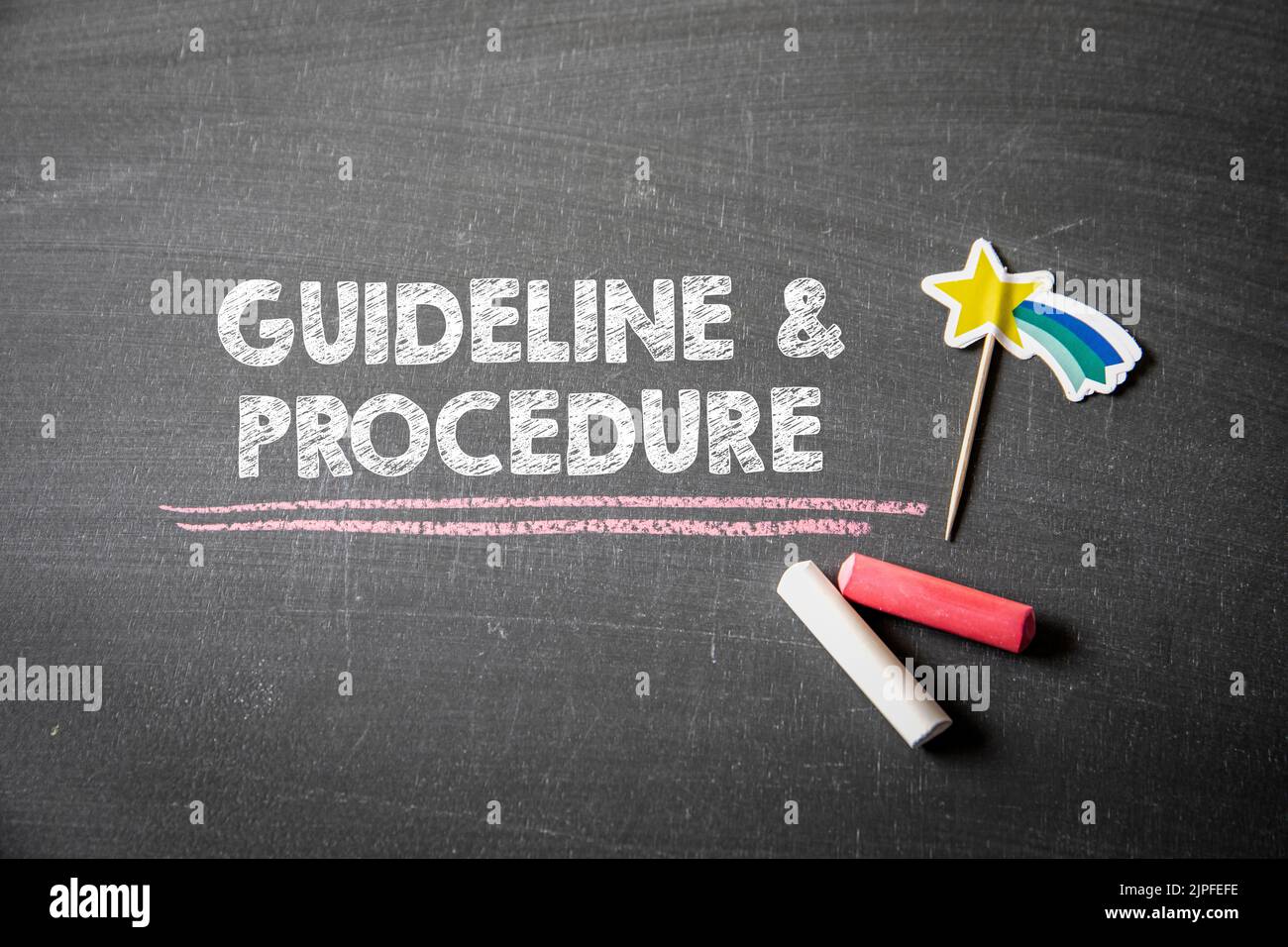 Guideline And Procedure Hi Res Stock Photography And Images Alamy