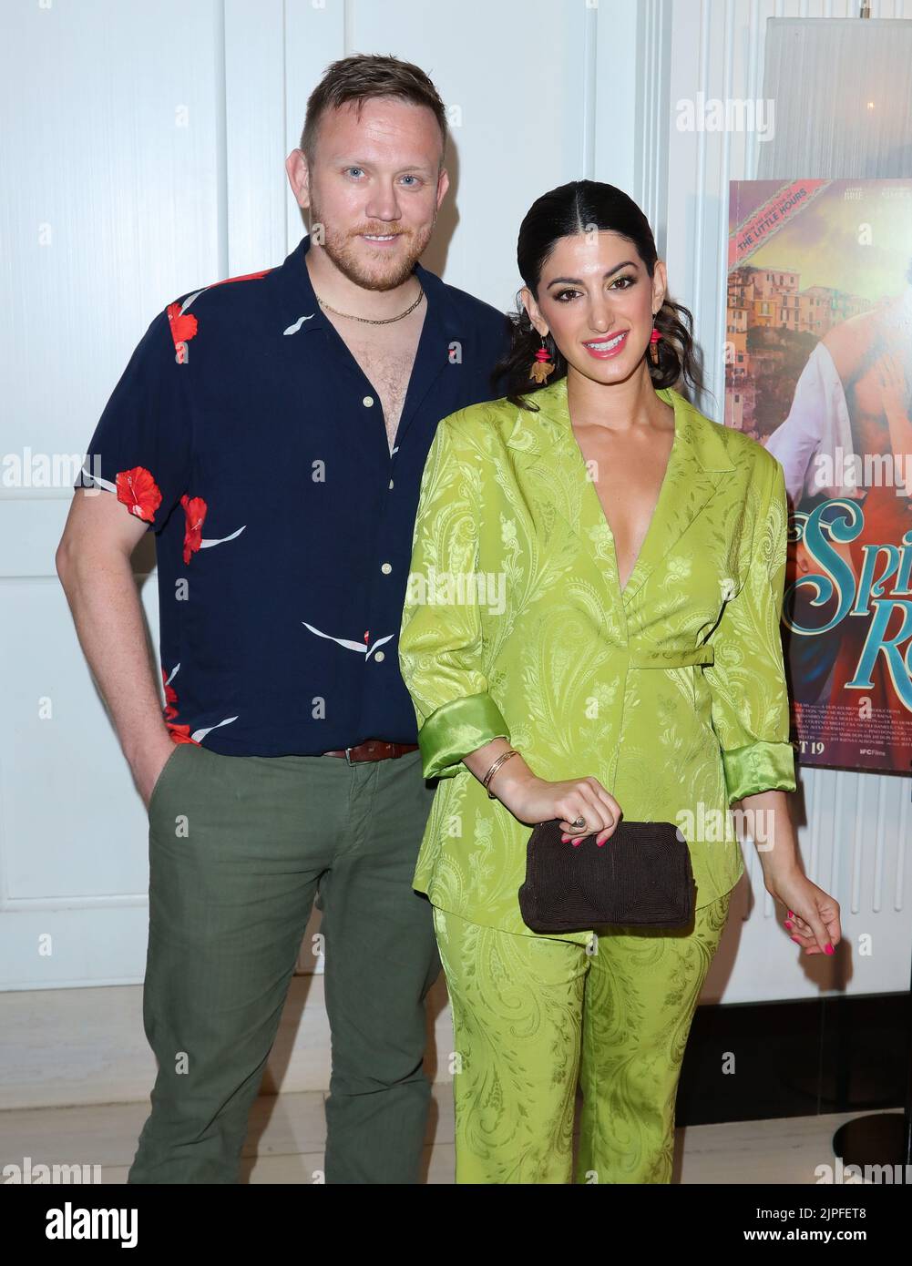 Ayden Mayeri arrives at Spin Me Round Special Screening held at The ...