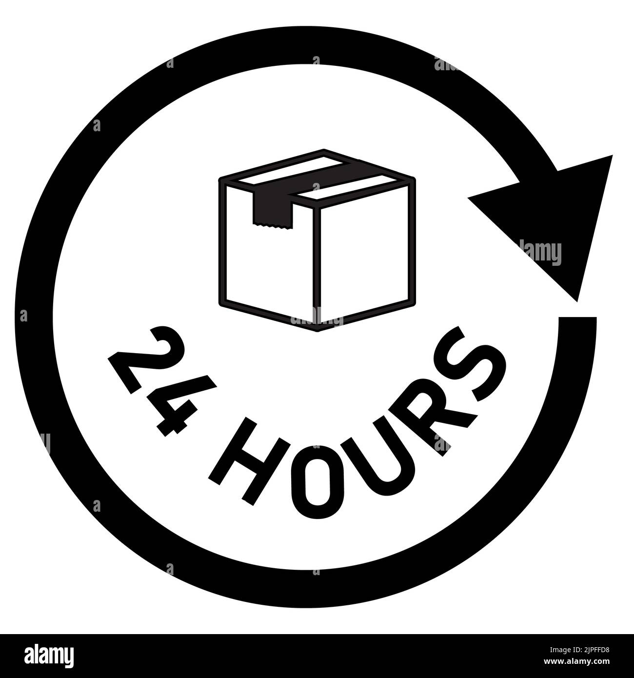 Fast Delivery icon on white background. logo badge Free delivery ...