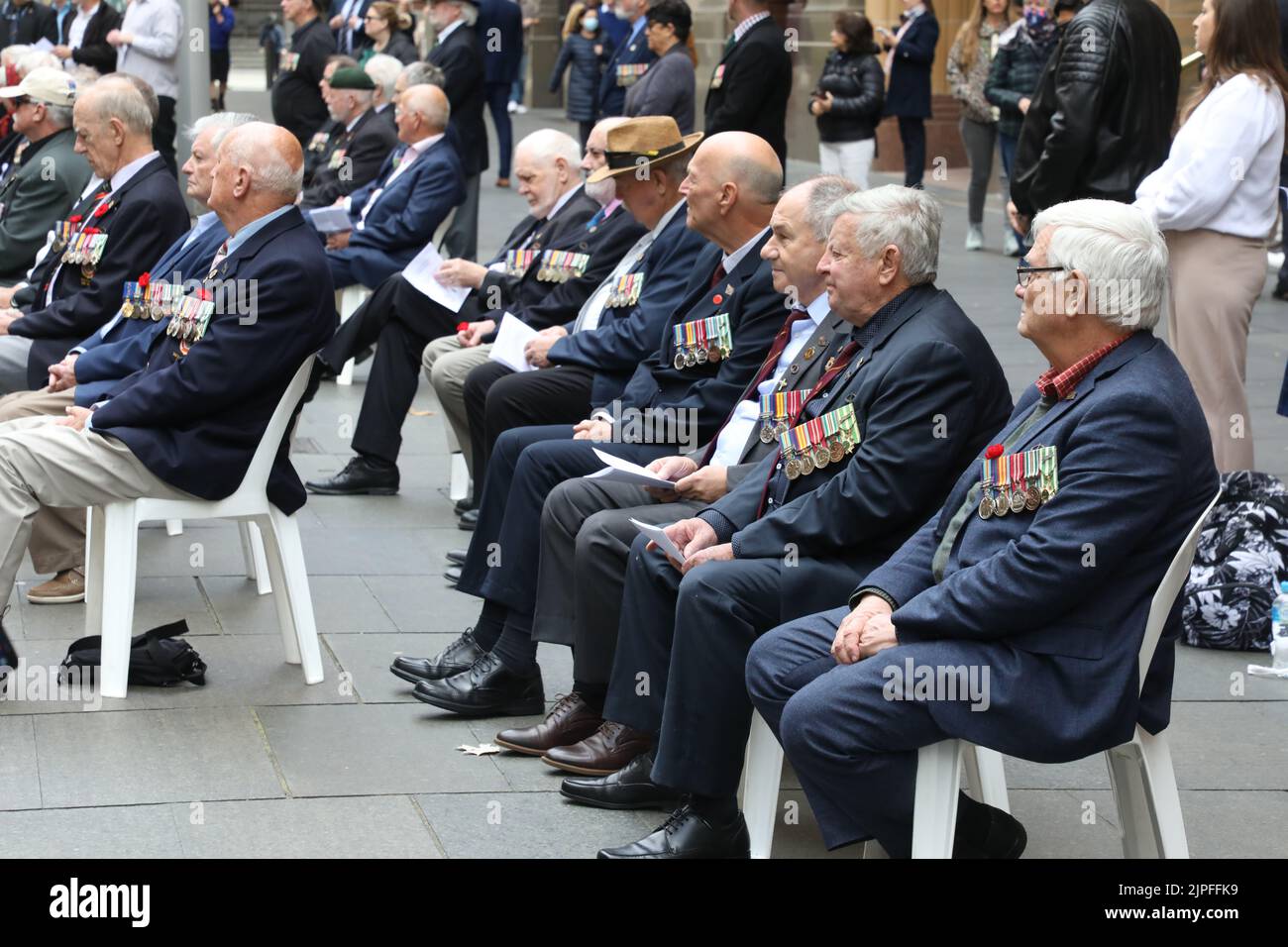 Sydney, Australia. 18th August 2022. Vietnam Veterans’ Day was ...