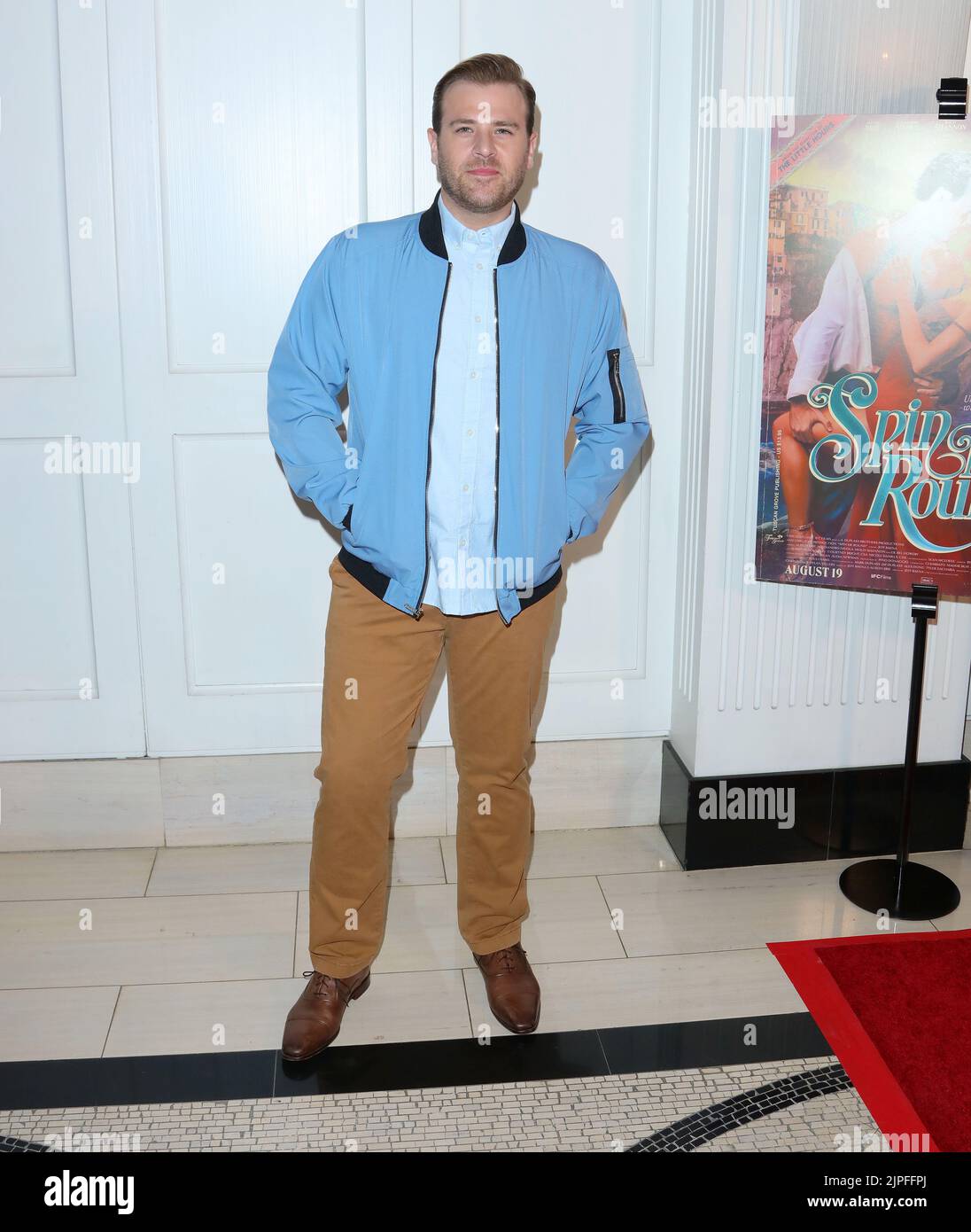 Scott Evans arrives at Spin Me Round Special Screening held at The ...