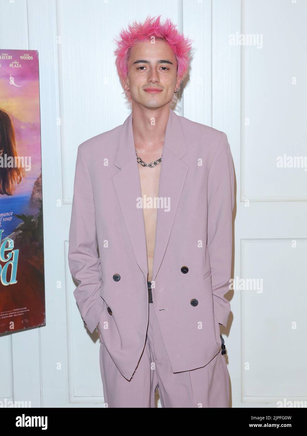 Lucas Machado arrives at Spin Me Round Special Screening held at The ...