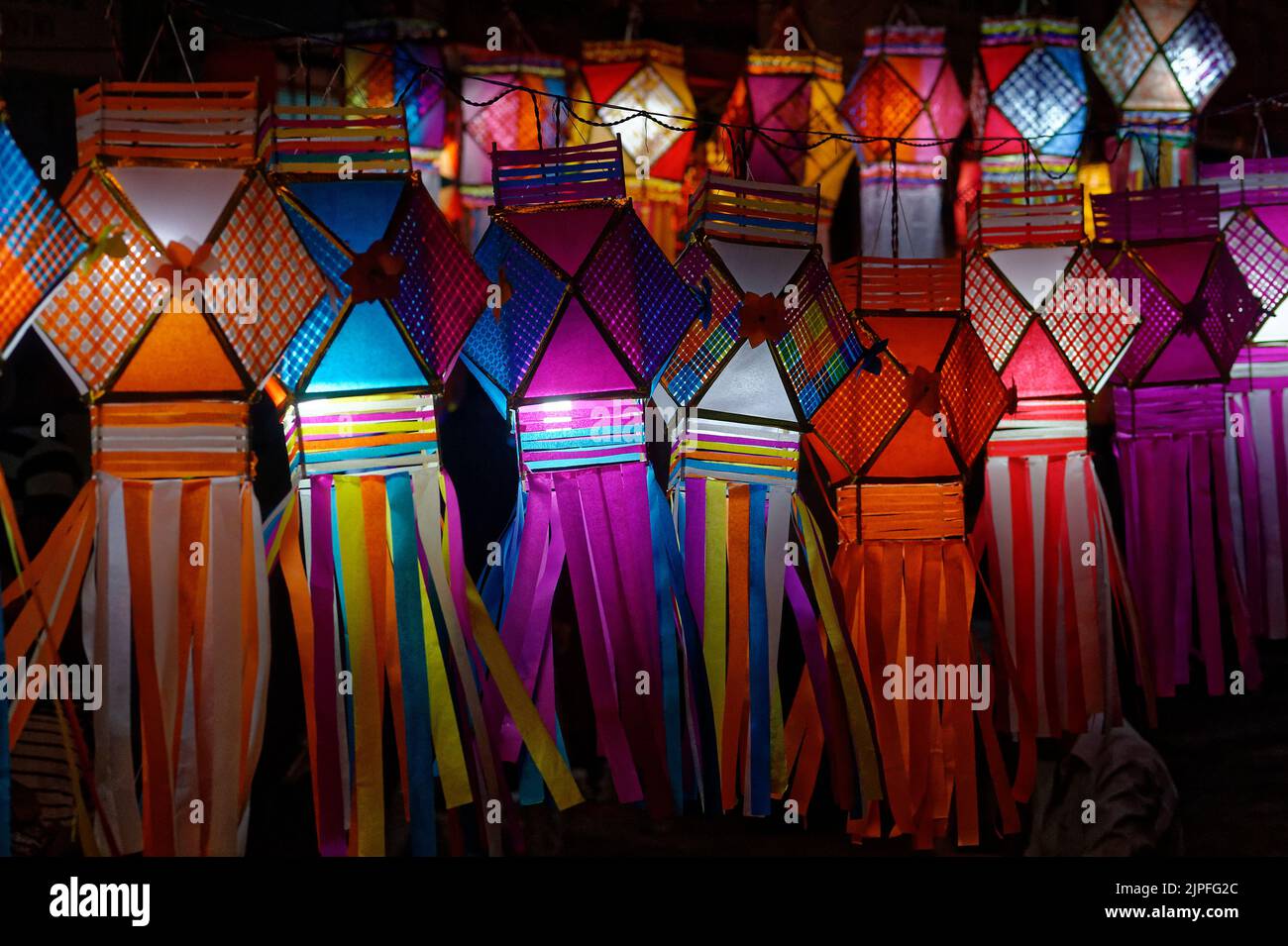 Akash kandil hi-res stock photography and images - Alamy