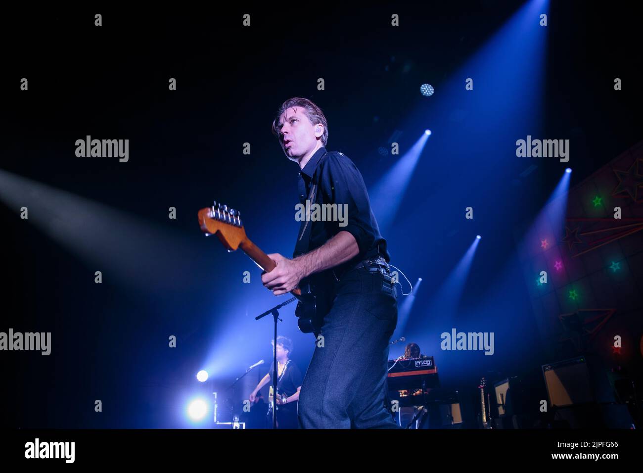 Toronto, Canada. 17th Aug, 2022. Lead singer Alex Kapranos of Scottish ...