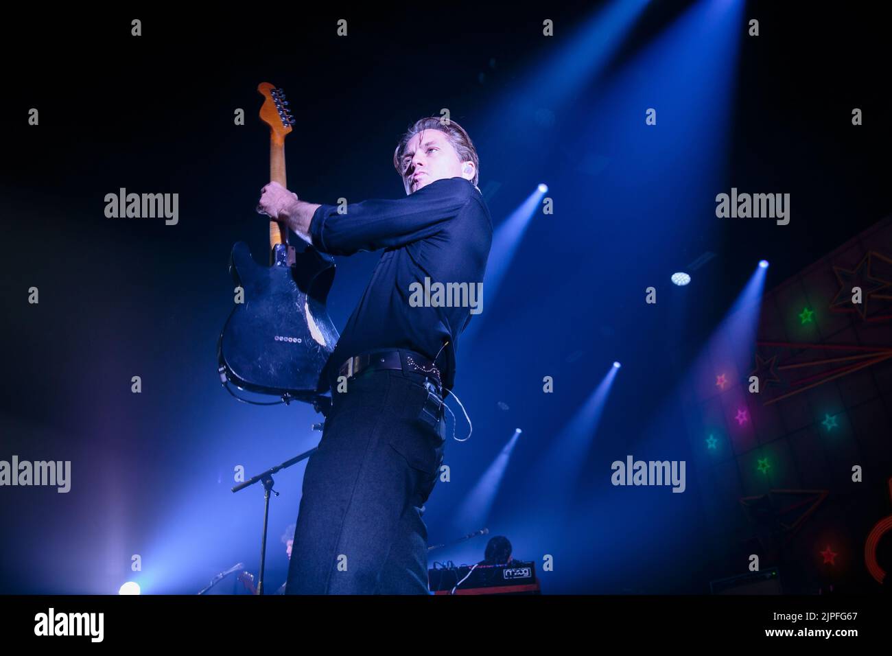 Toronto, Canada. 17th Aug, 2022. Lead singer Alex Kapranos of Scottish ...