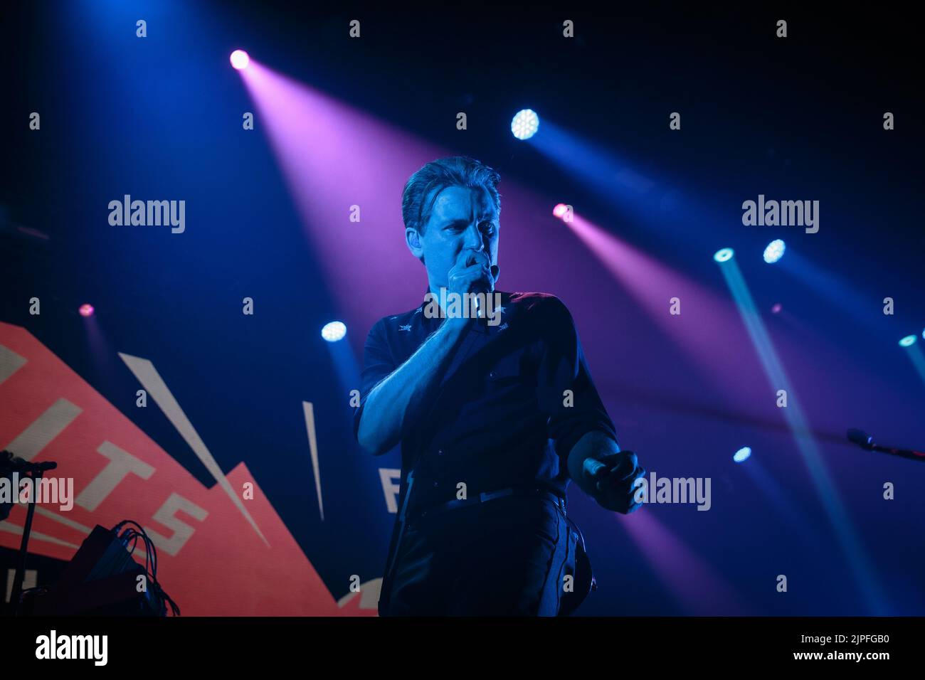 Toronto, Canada. 17th Aug, 2022. Lead singer Alex Kapranos of Scottish ...