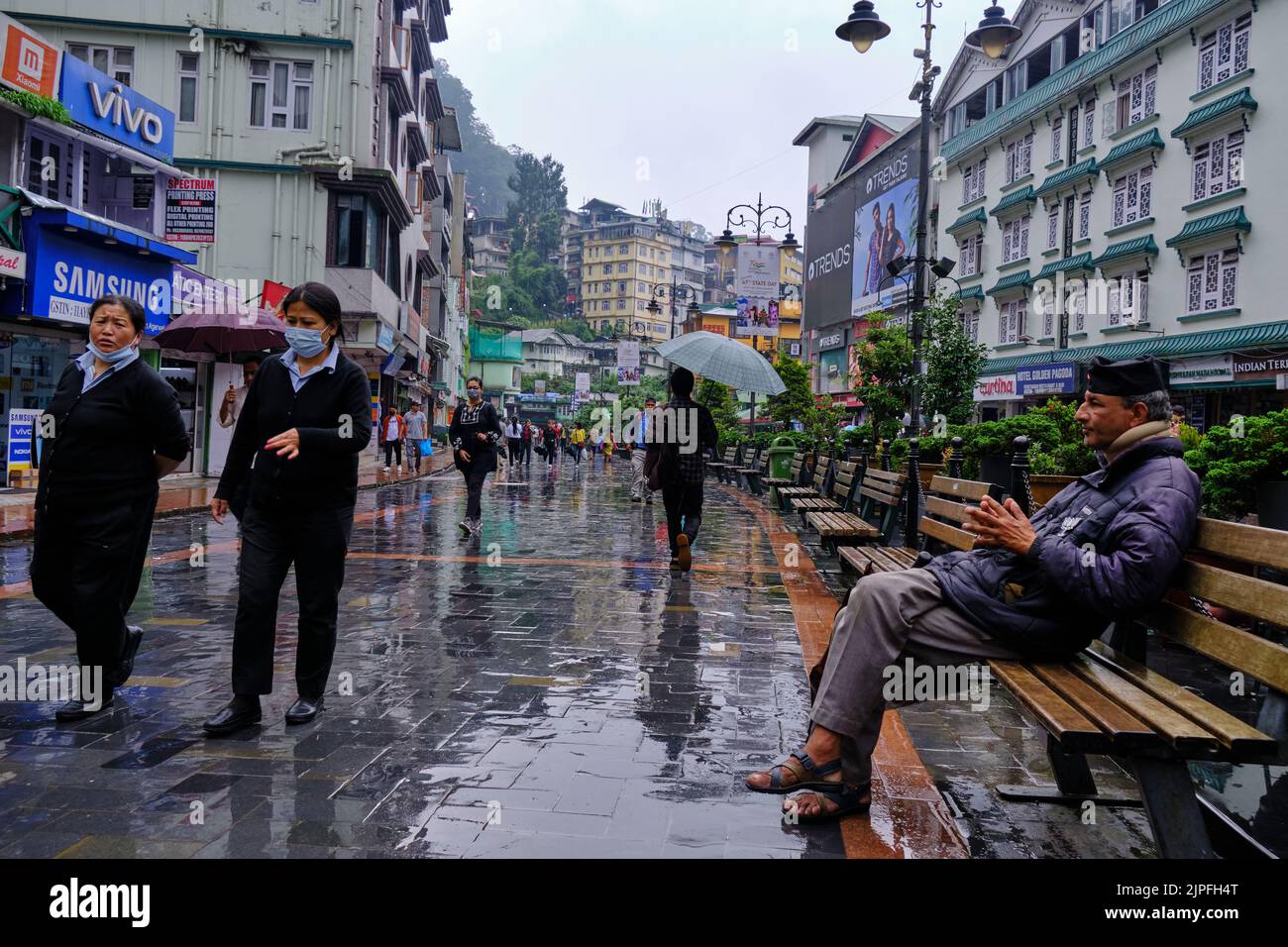 India rainfall hi-res stock photography and images - Alamy