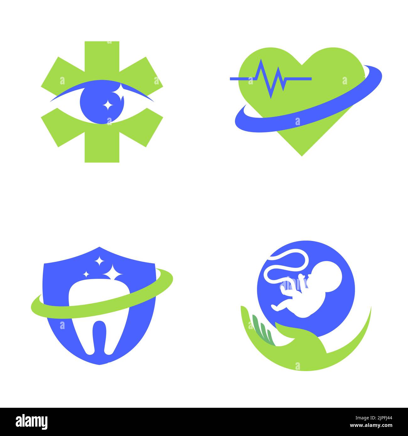 Flat design medical symbols Vector illustration Stock Vector Image ...