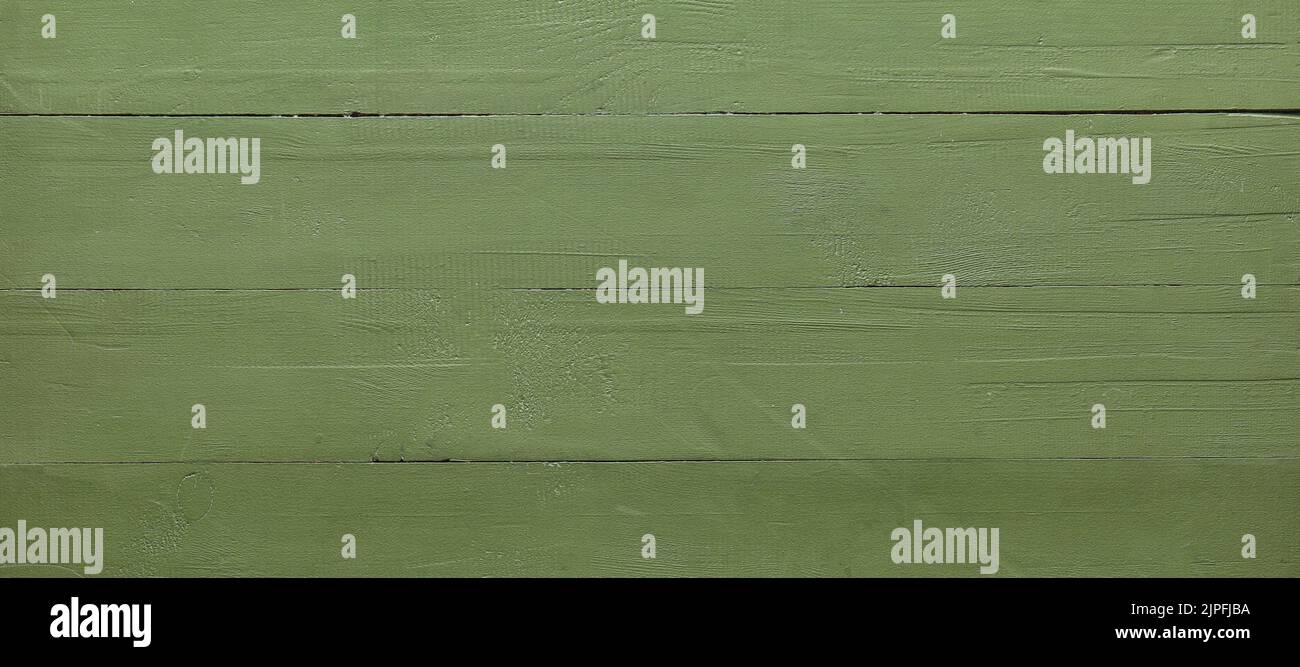 Green wooden texture, closeup. Banner for design Stock Photo - Alamy