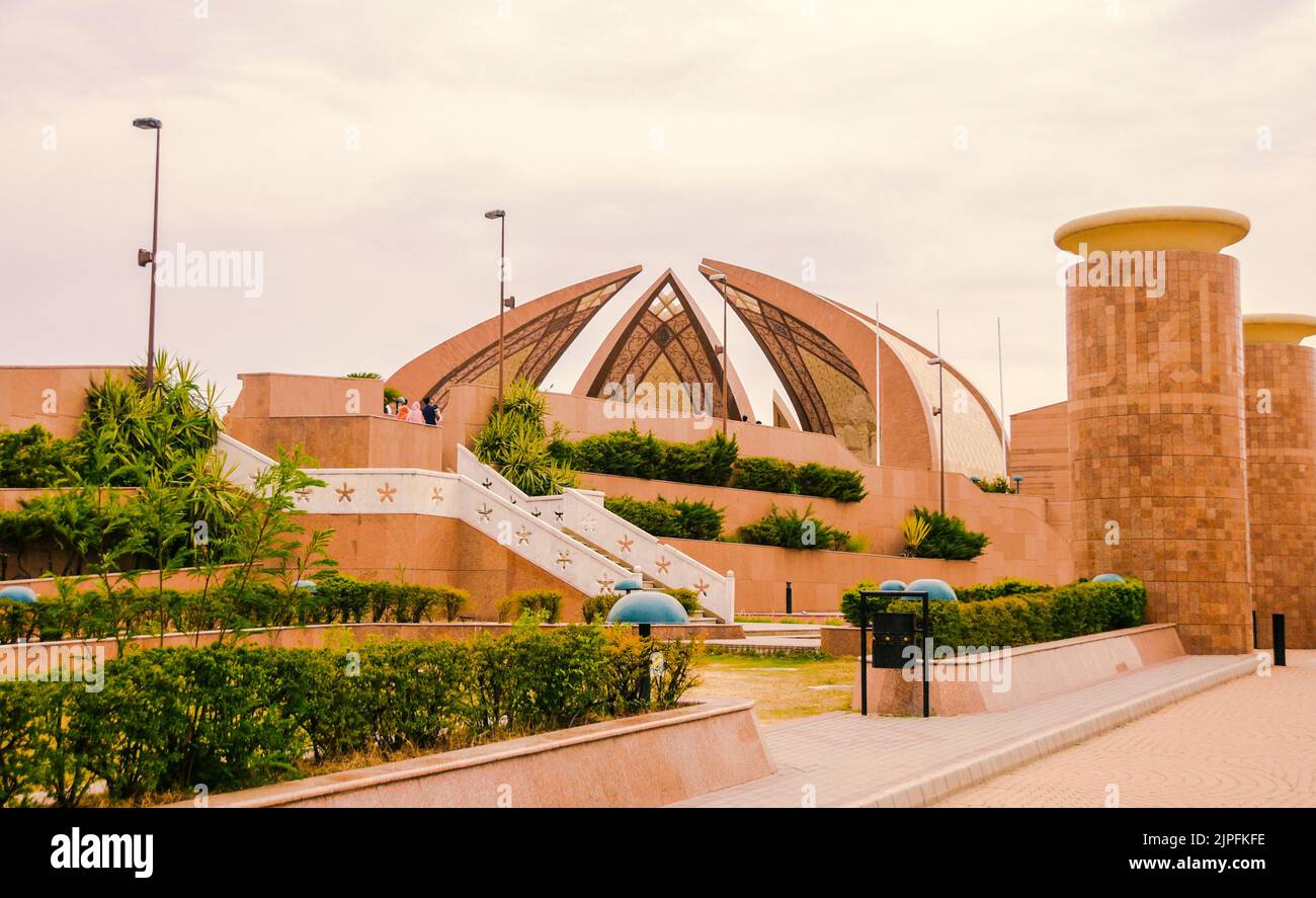 Pakistan Monument at the heart of Islamabad, Pakistan City: Islamabad ...