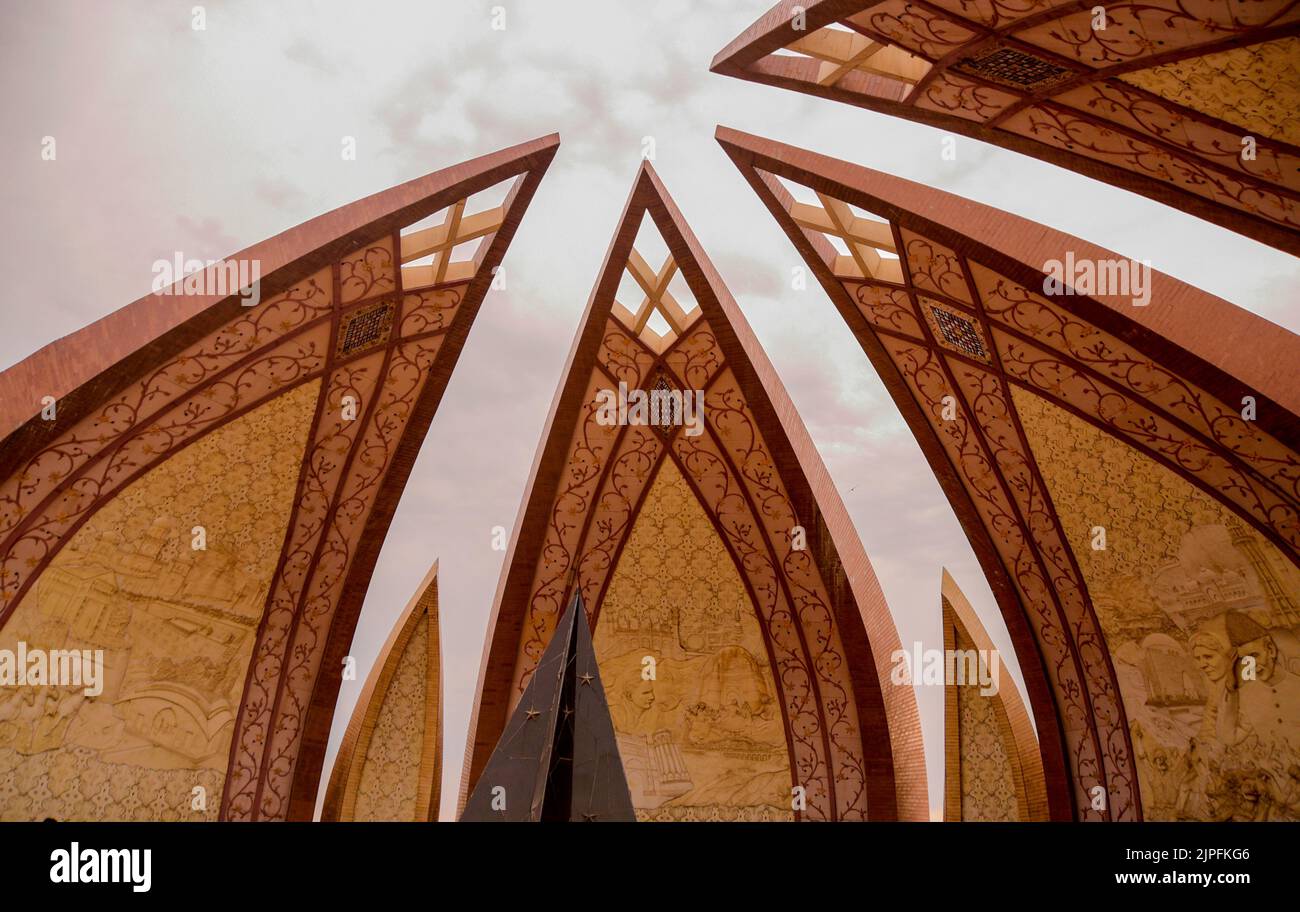 Pakistan Monument at the heart of Islamabad, Pakistan City: Islamabad ...