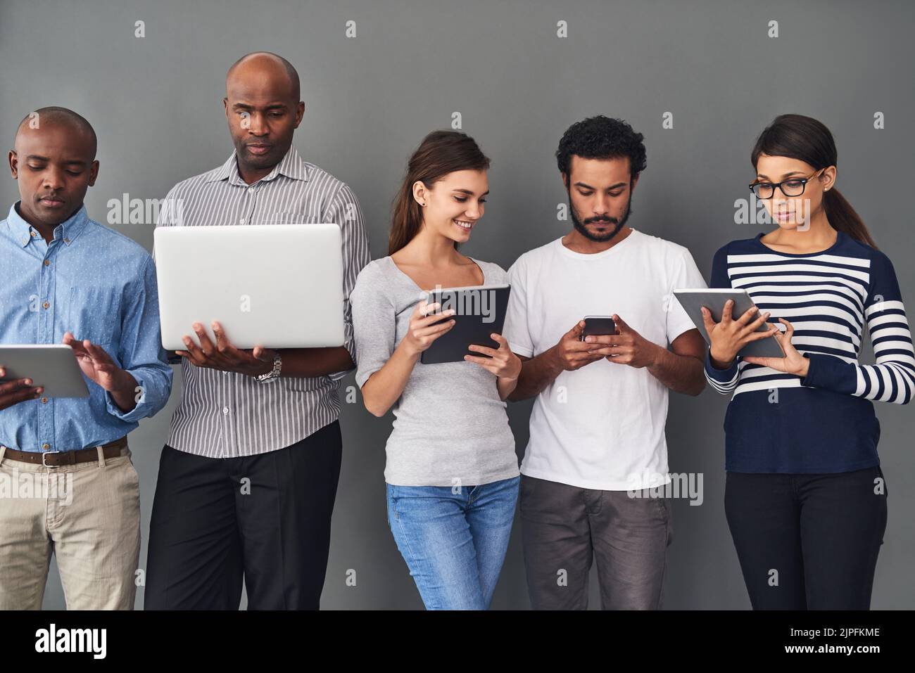 Multiple technology devices hi-res stock photography and images - Alamy