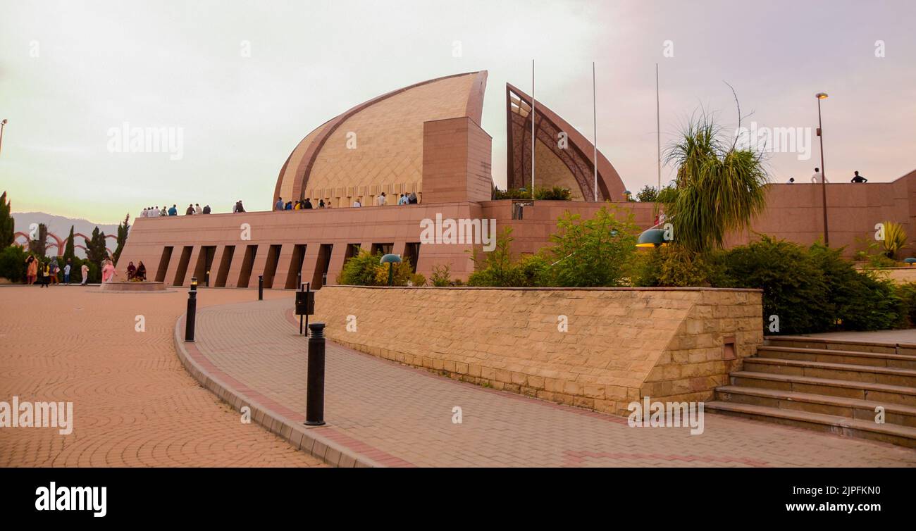 Pakistan Monument at the heart of Islamabad, Pakistan City: Islamabad ...