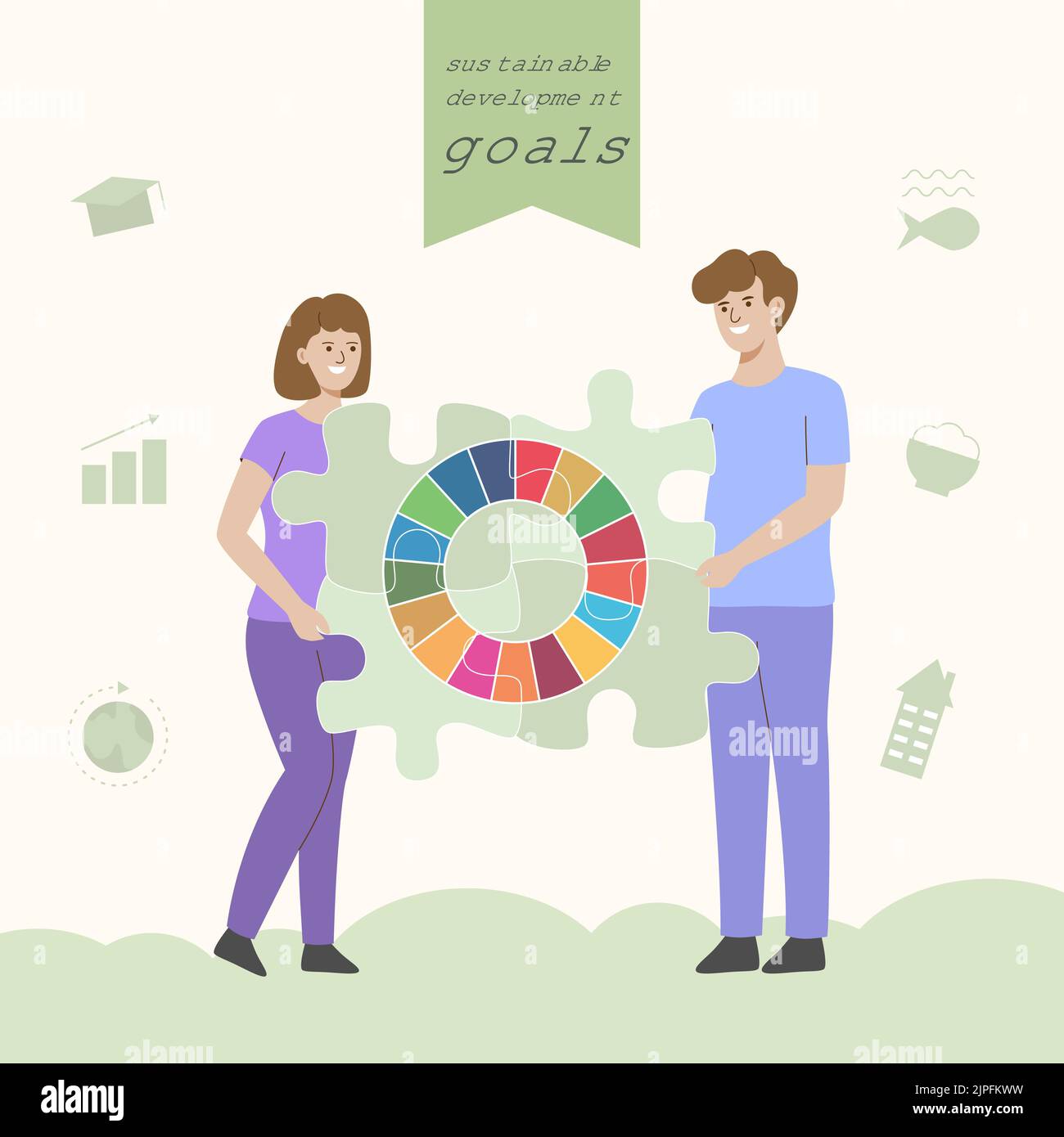 Sdg vector Stock Vector Images - Alamy