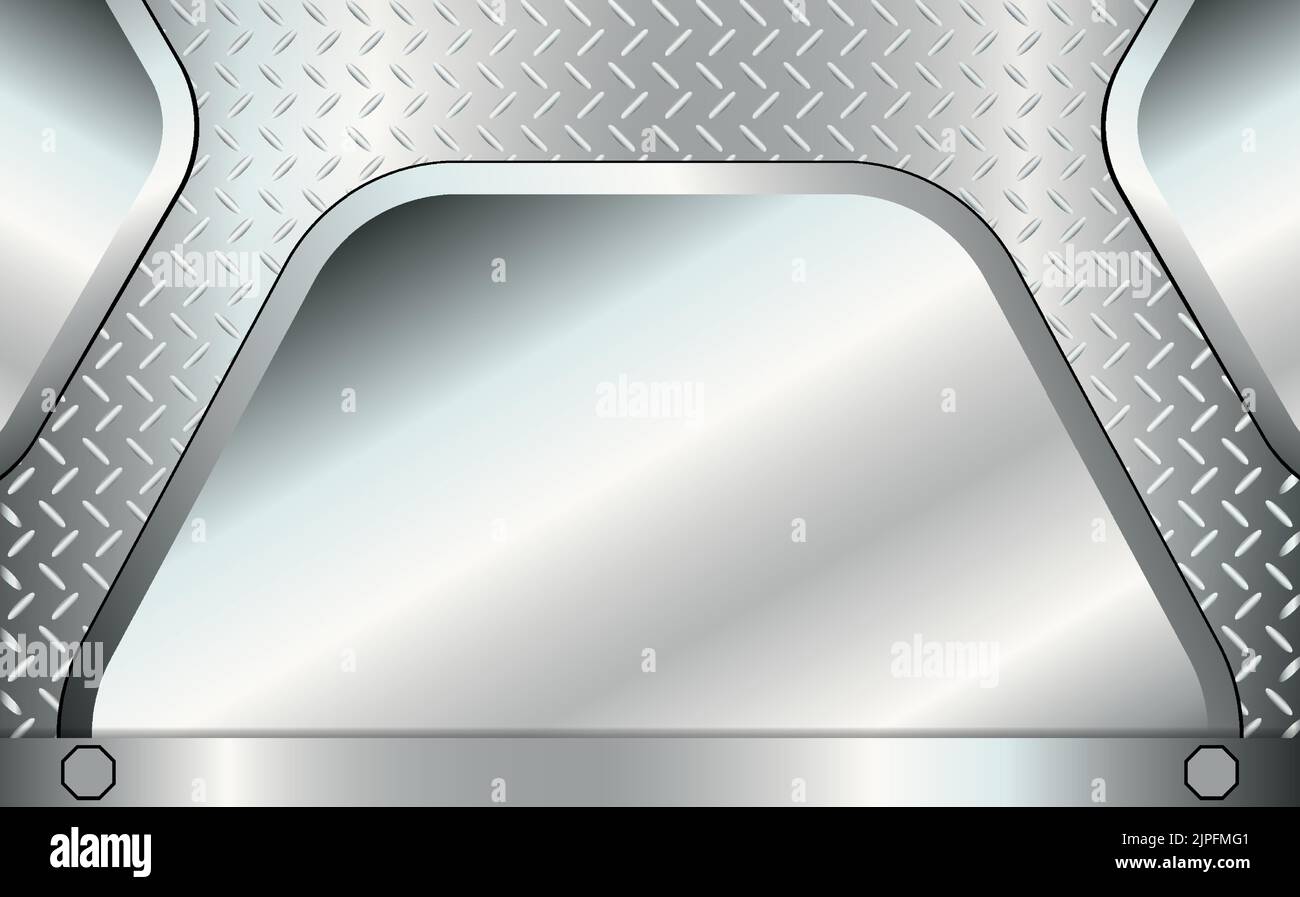 luxury silver background, illustrated with symmetrical pattern ...