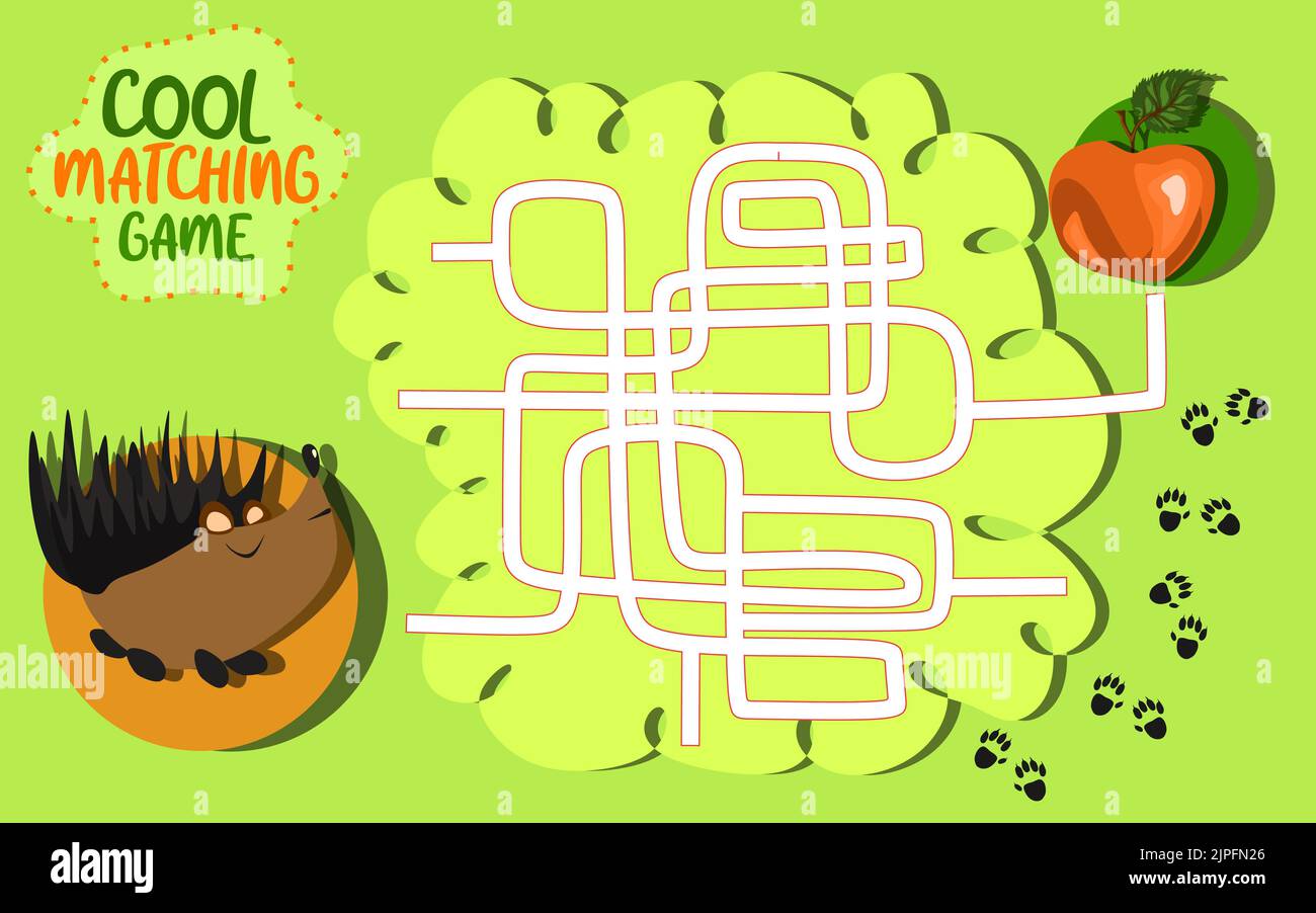 Matching children educational game. Activity for pre school years kids ...