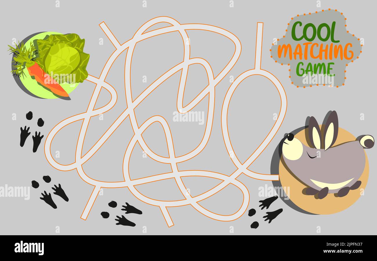 Matching children educational game. Activity for pre school years kids ... Matching children educational game. Activity for pre school years kids ...