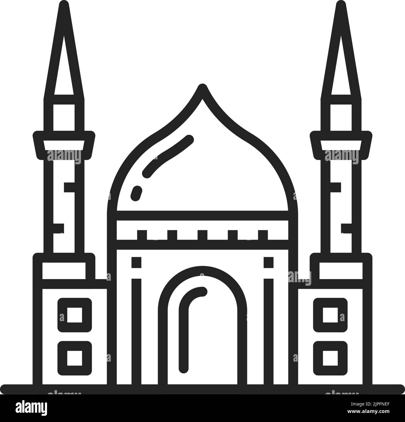 Arabic dome Black and White Stock Photos & Images - Alamy