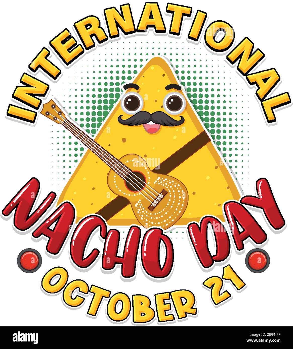 International Nacho Day Banner Design illustration Stock Vector Image ...