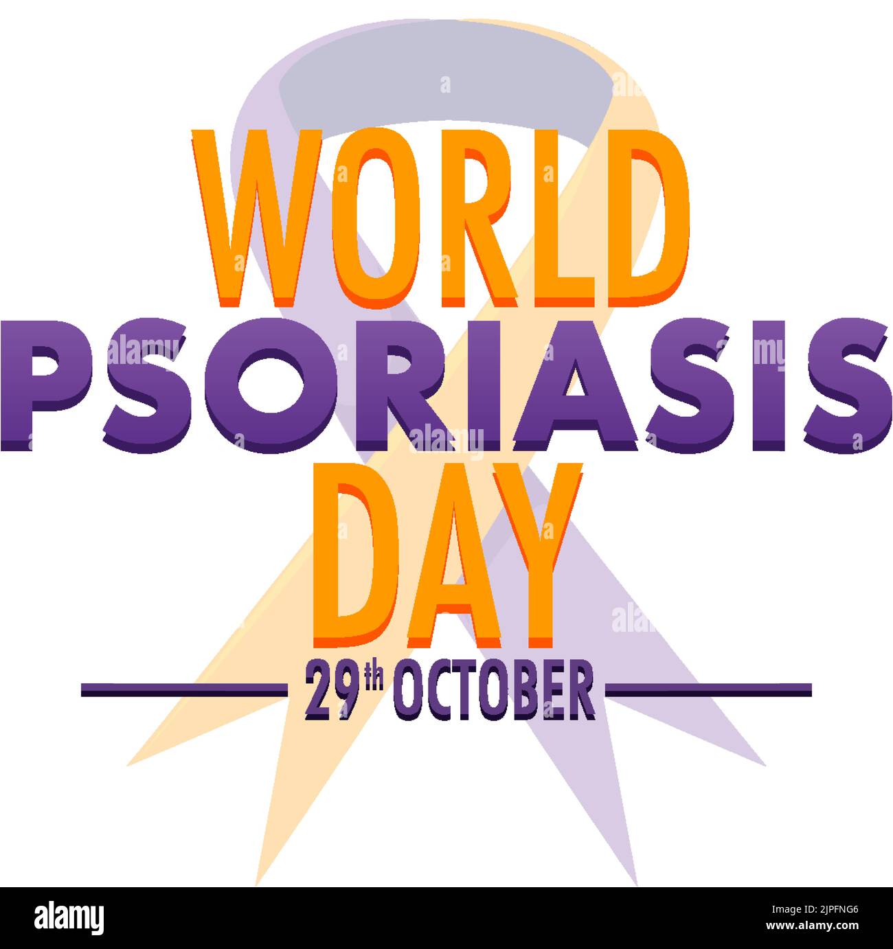 World Psoriasis Day Banner Design illustration Stock Vector Image & Art ...