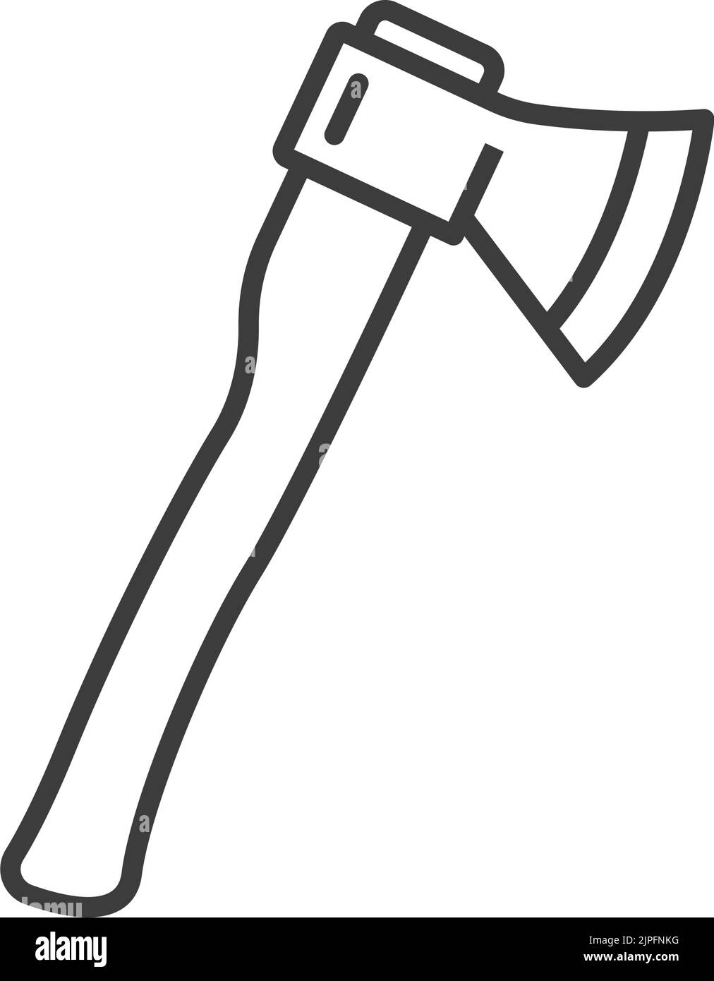 Split axe Stock Vector Images - Alamy