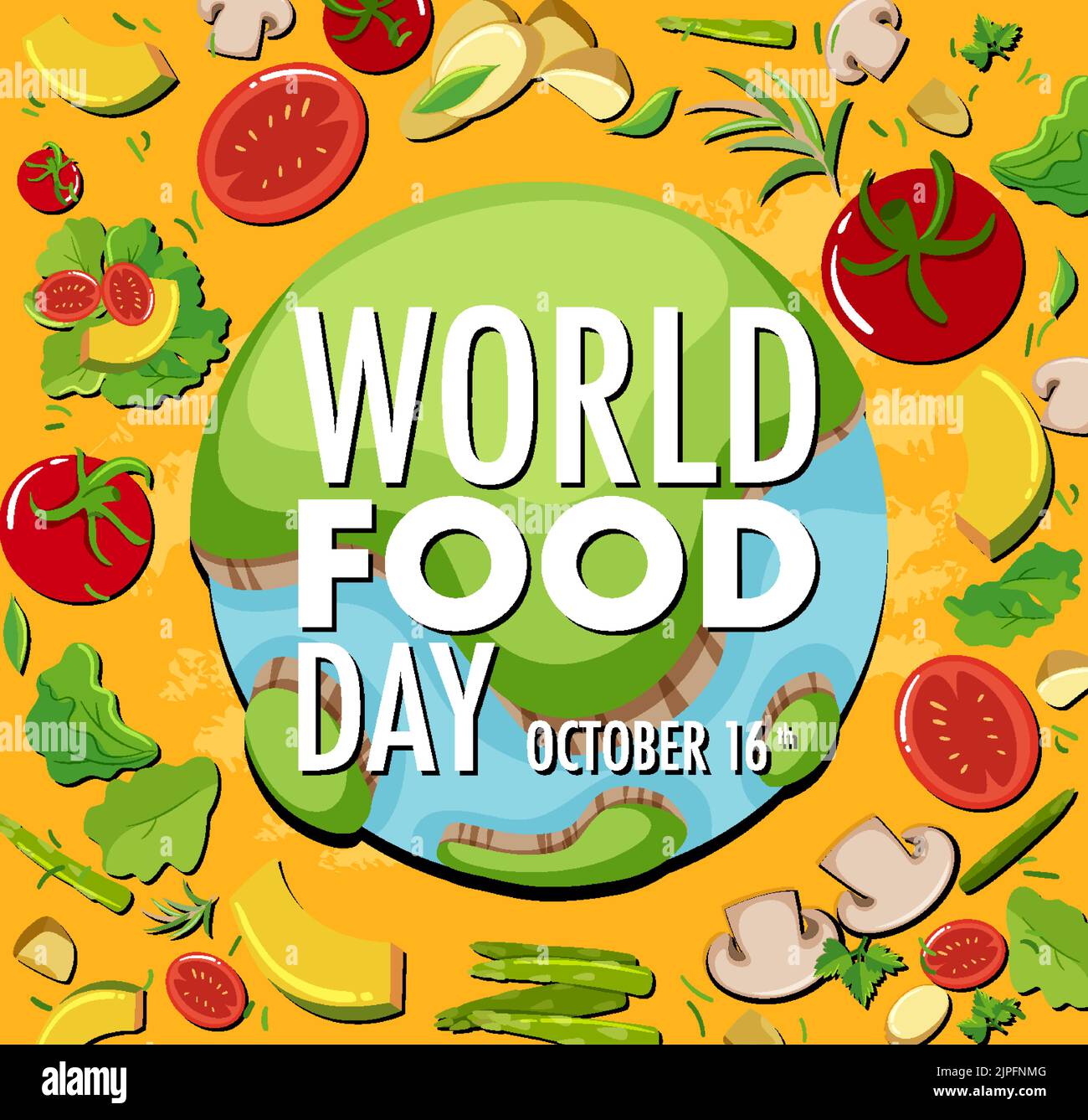 World Food Day Banner Design illustration Stock Vector Image & Art - Alamy