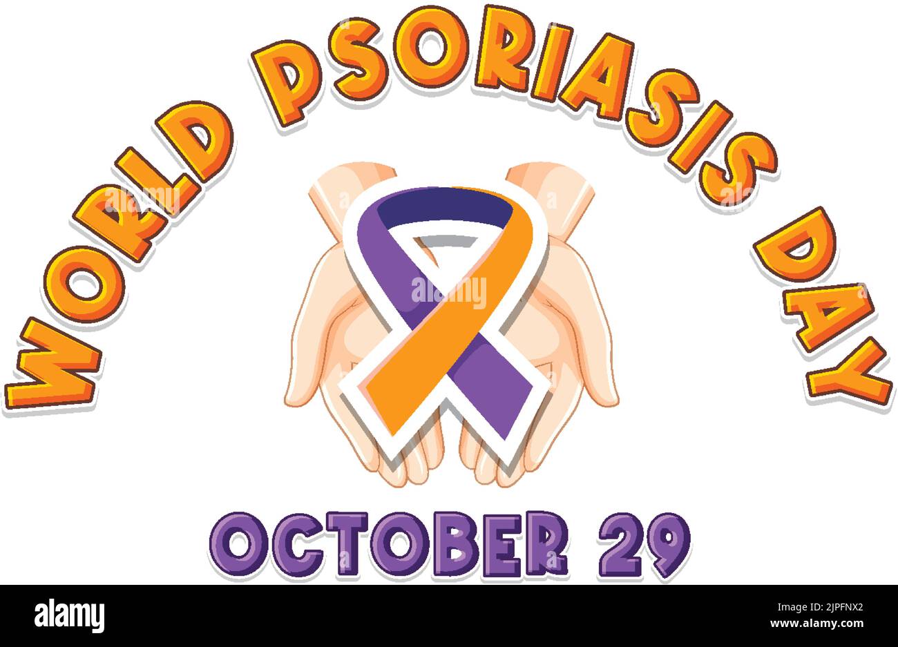 World Psoriasis Day Poster illustration Stock Vector Image & Art - Alamy