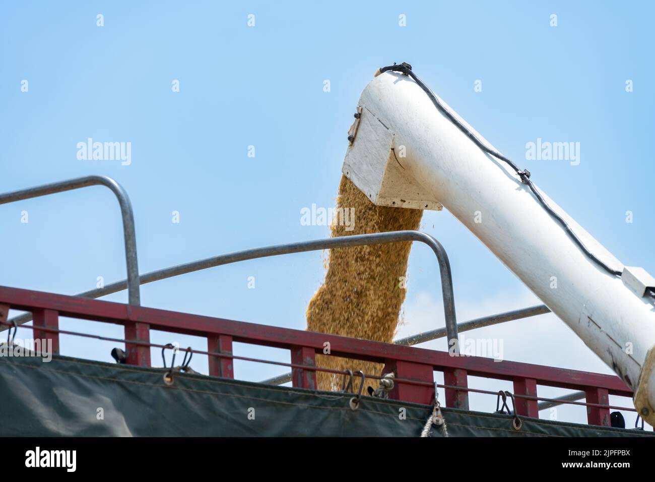 Unloading rice hi-res stock photography and images - Alamy