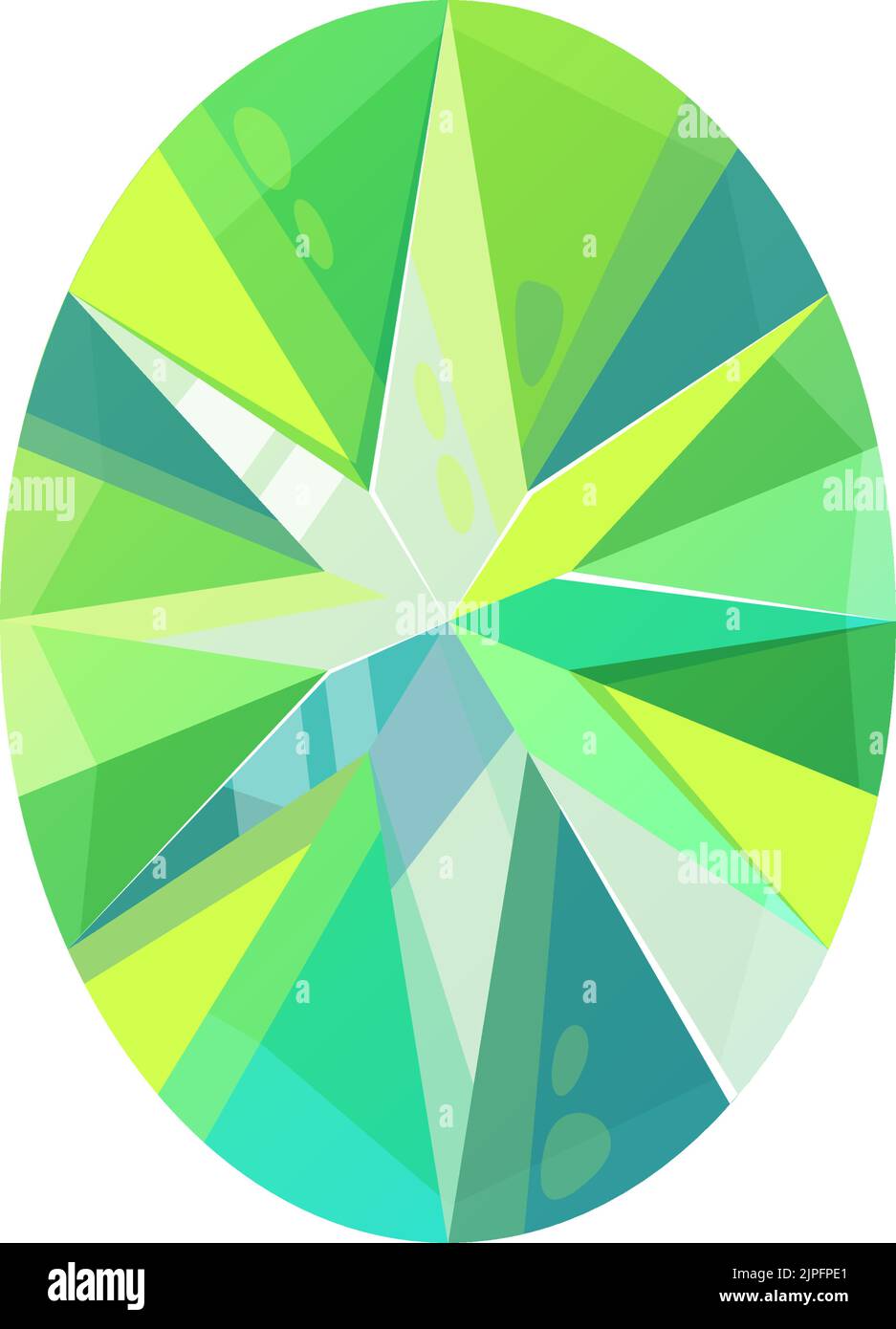 Emerald cut garnet Stock Vector Images - Alamy