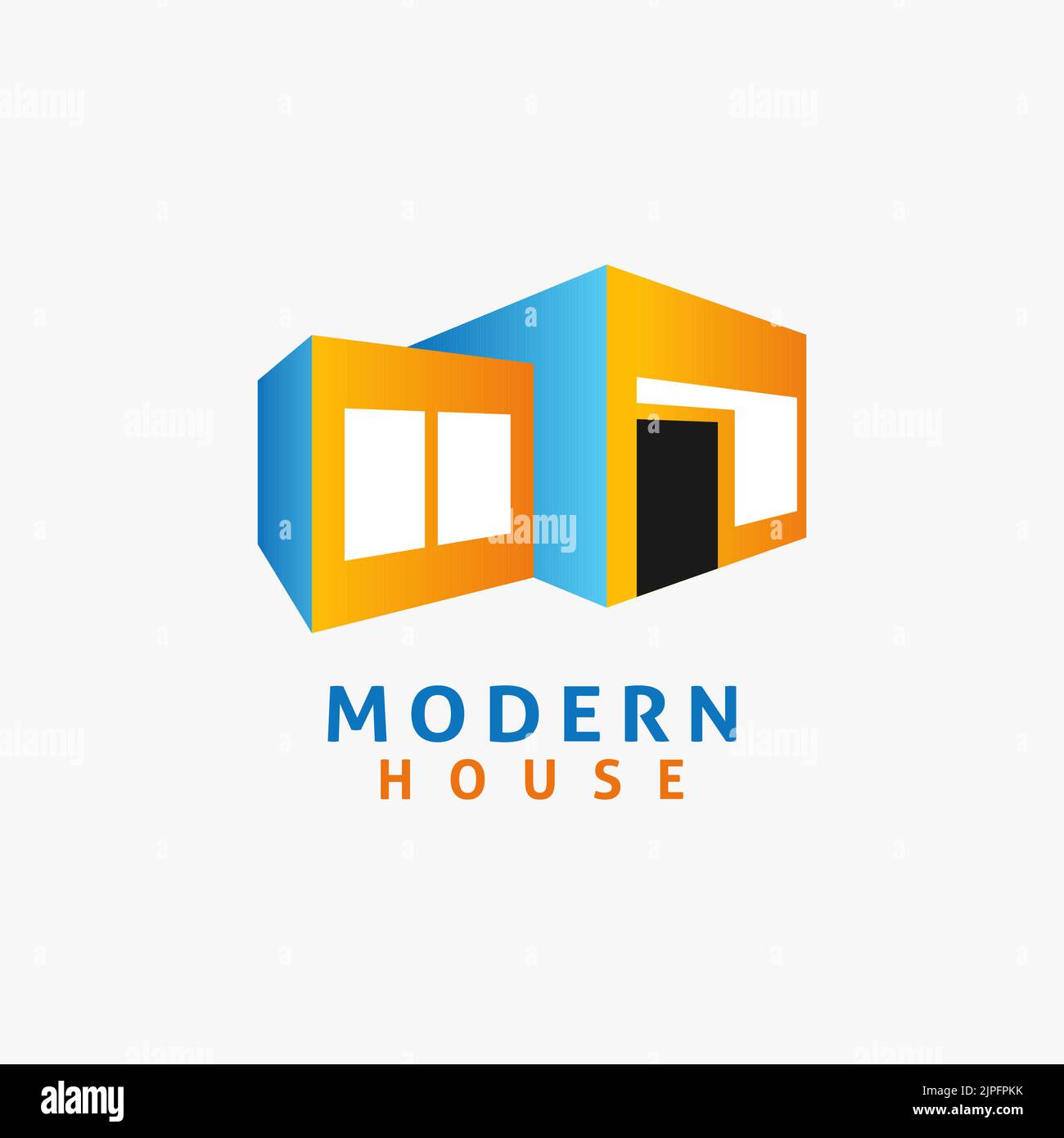 Modern house logo design Stock Vector Image & Art - Alamy