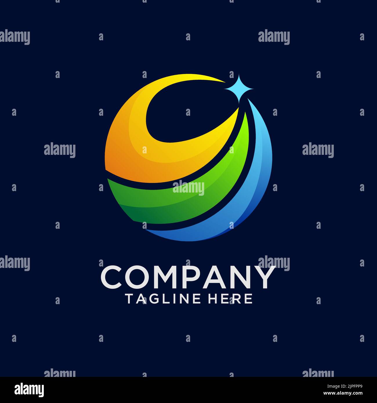 The global fund logo Stock Vector Images - Alamy