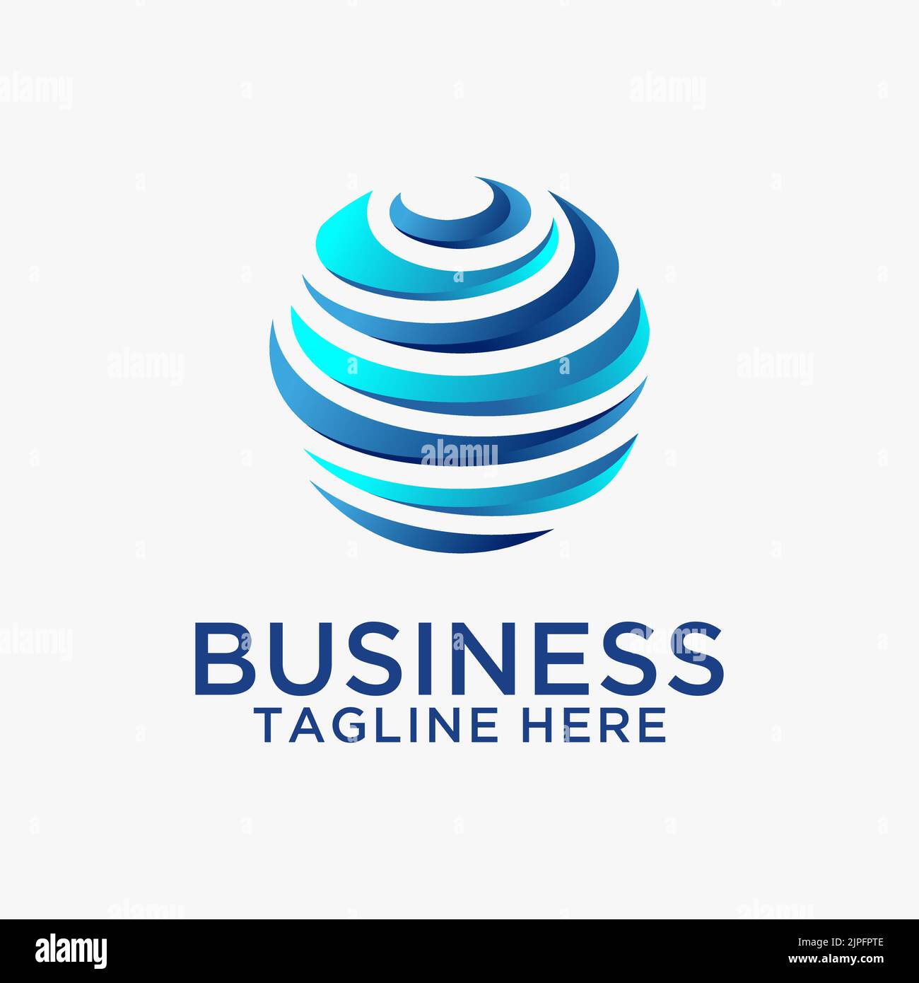 Global business logo design Stock Vector Image & Art - Alamy