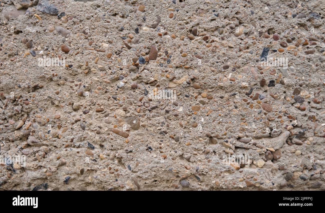 Grunge concrete stones cement wall crack industrial building surface ...