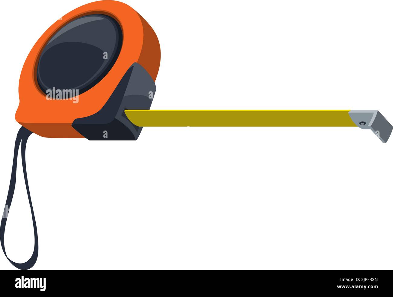 Measure tape or ruler tool, carpentry and construction measuring ...