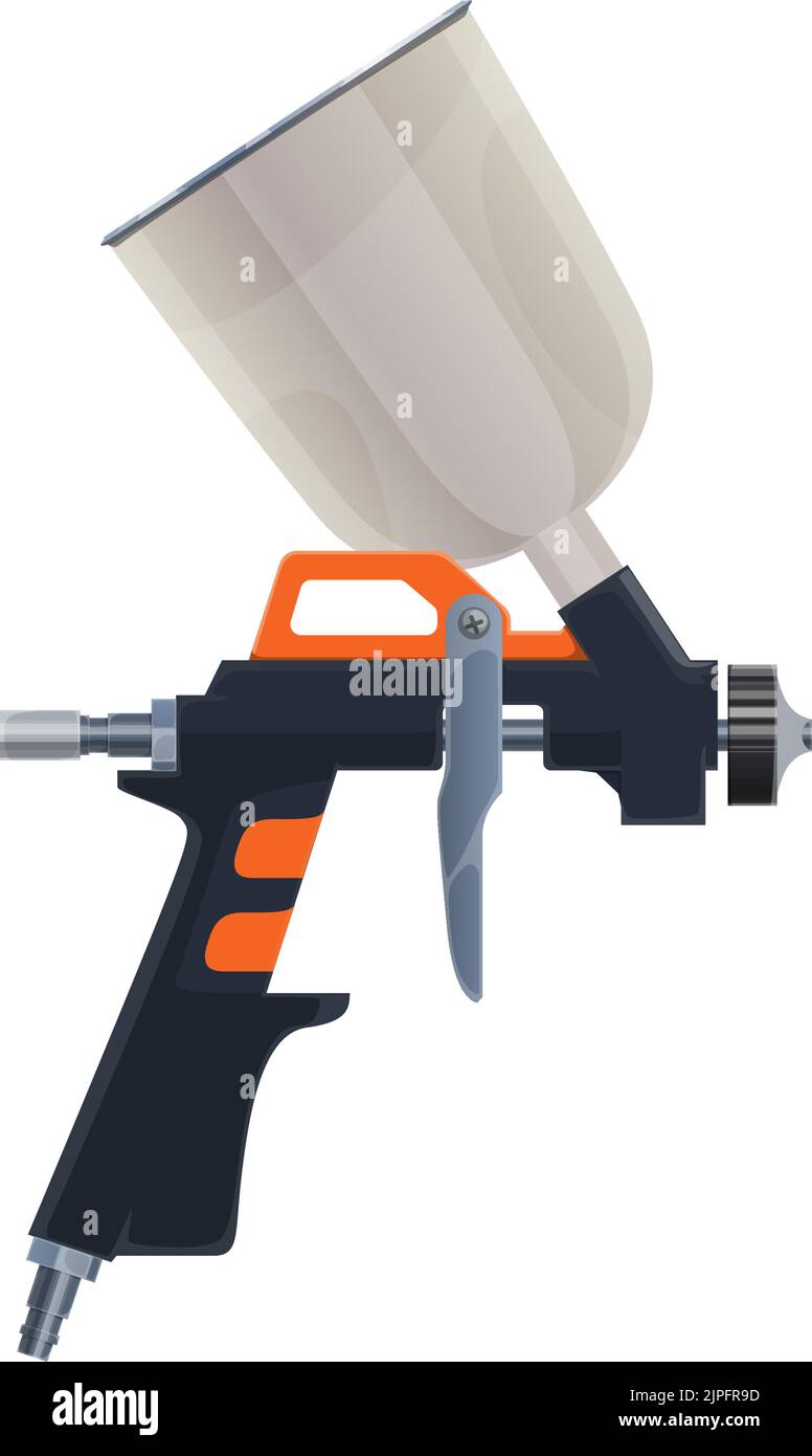 Handyman spray paint work Stock Vector Images - Alamy