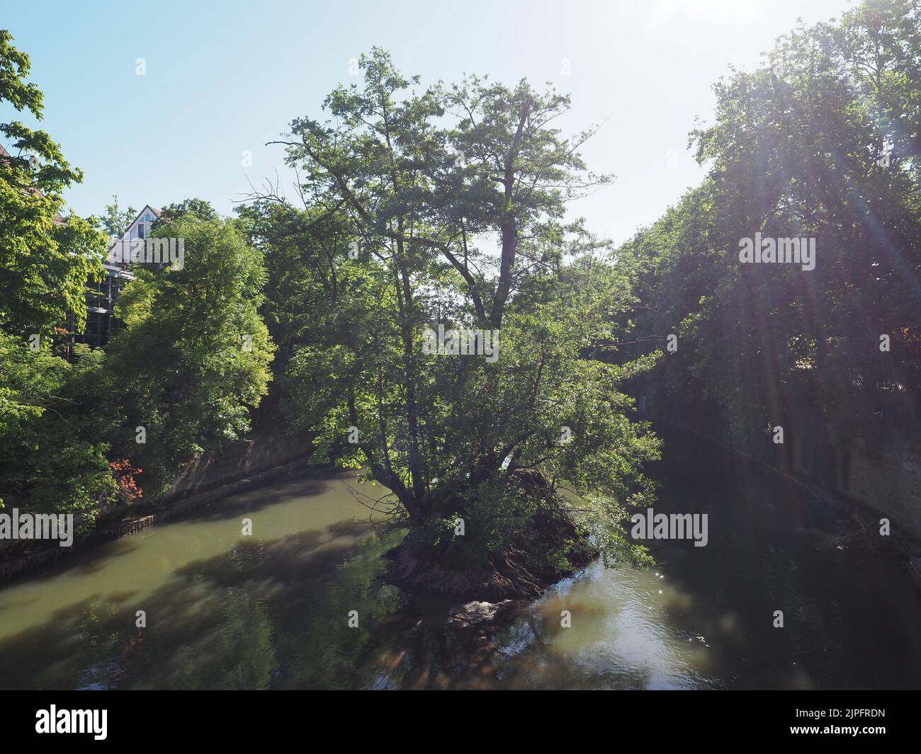 View of Pegnitz River in Nuernberg, Germany Stock Photo - Alamy