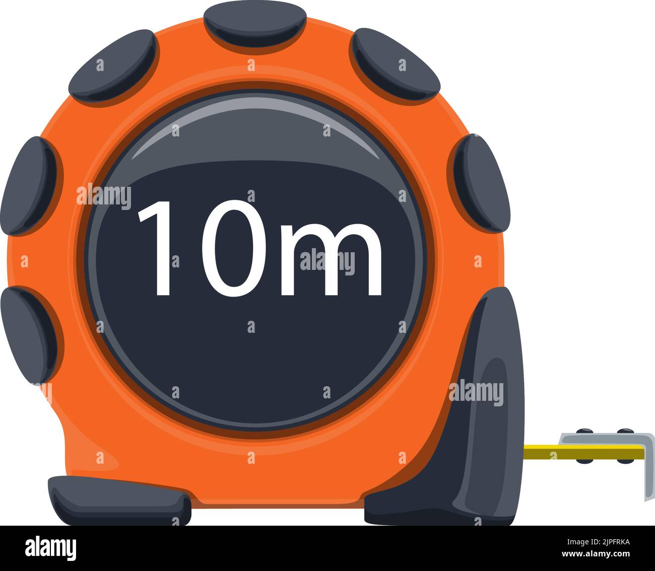 Measure tape or ruler tool, construction, carpentry and engineering ...