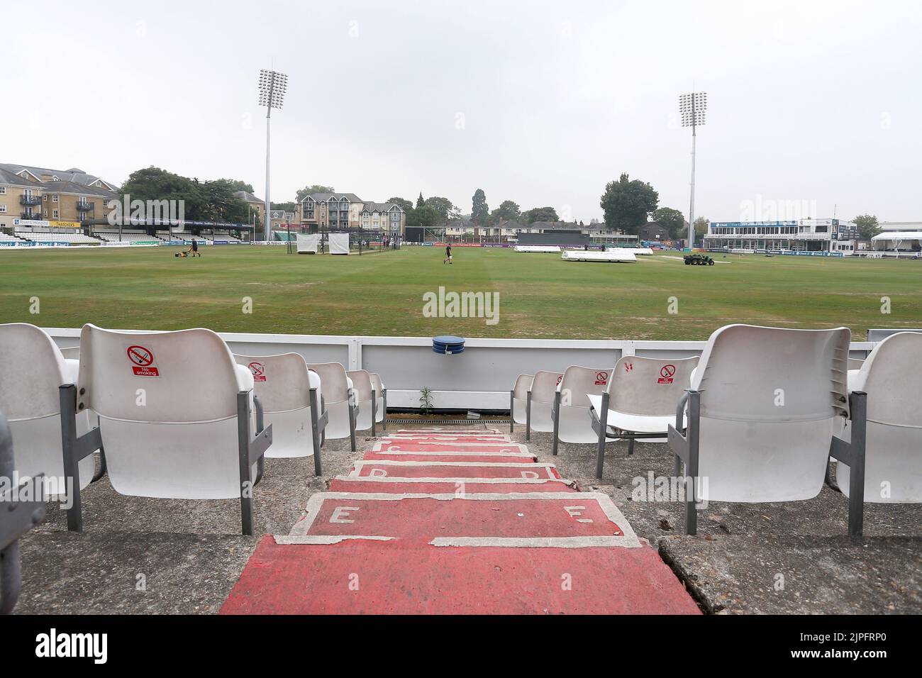 General view of the ground during Essex Eagles vs Yorkshire Vikings ...
