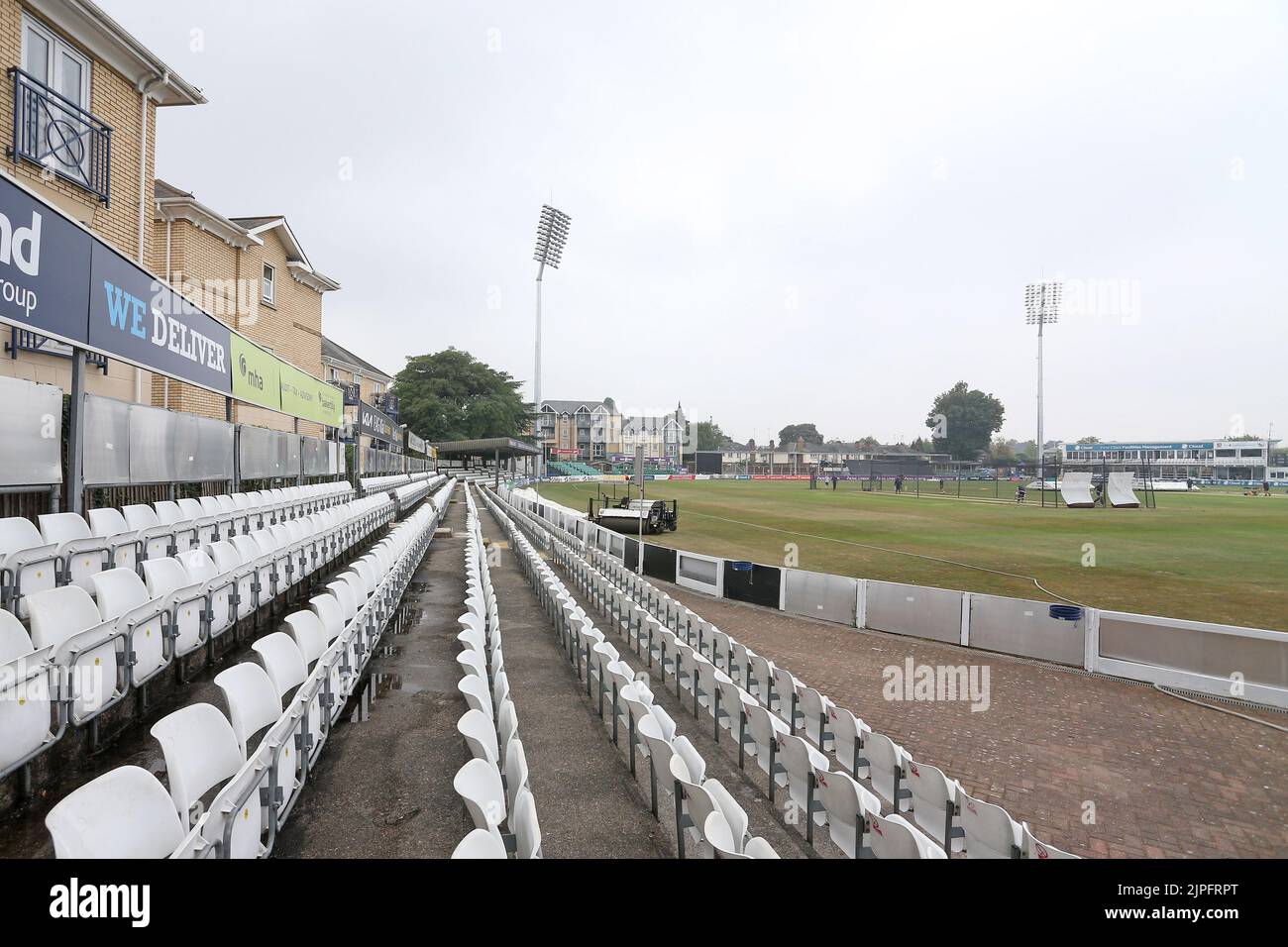 General view of the ground during Essex Eagles vs Yorkshire Vikings ...
