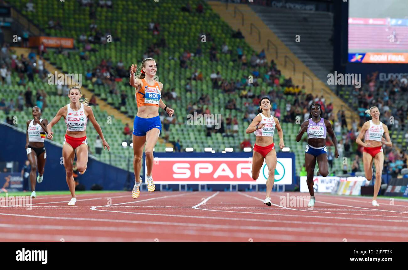 Munich, Germany. 18th Aug, 2022. European Championships, Athletics ...