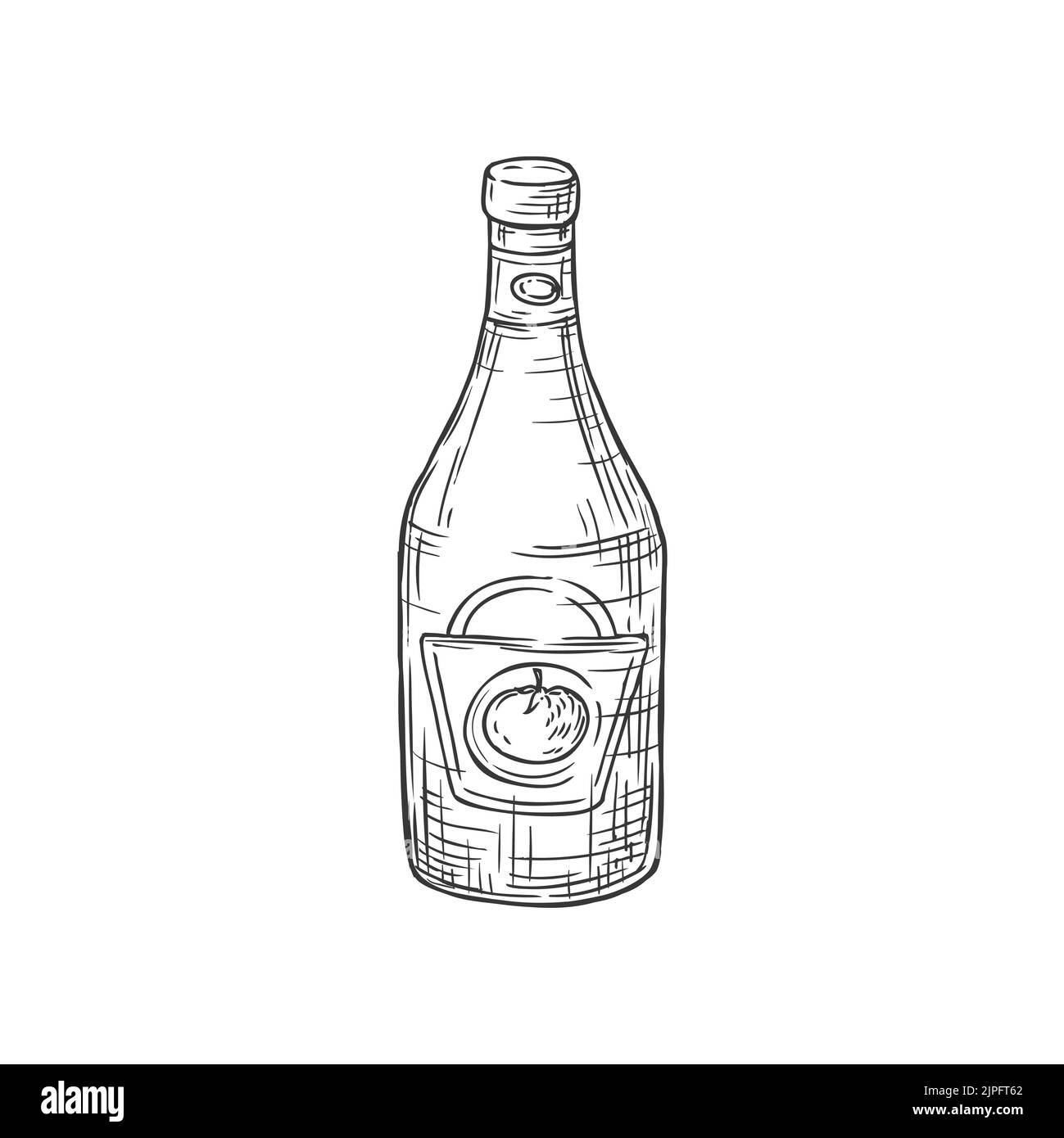 Bottle tasty ketchup tomatoes Black and White Stock Photos & Images - Alamy